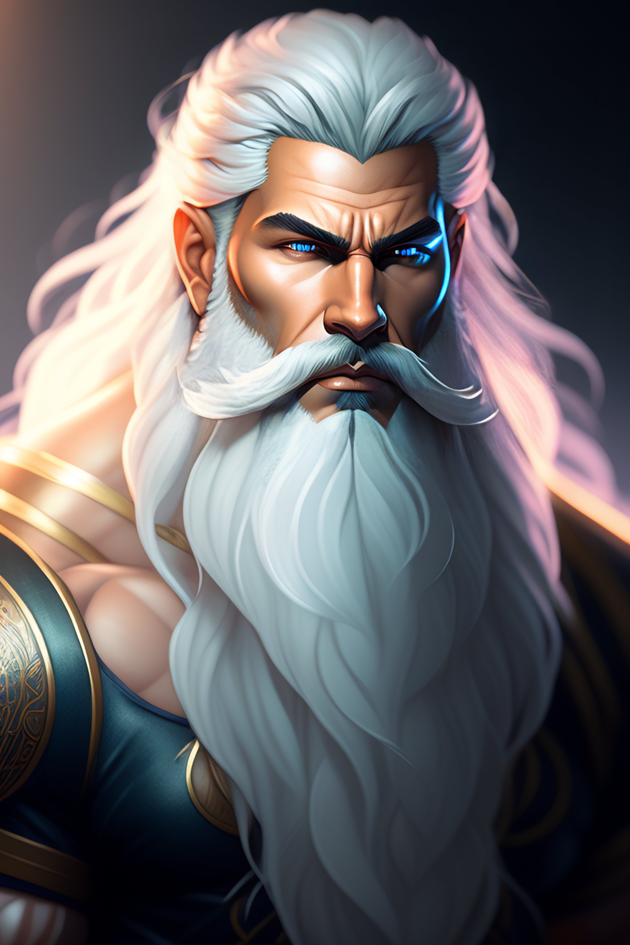 Anime Greek God Zeus
