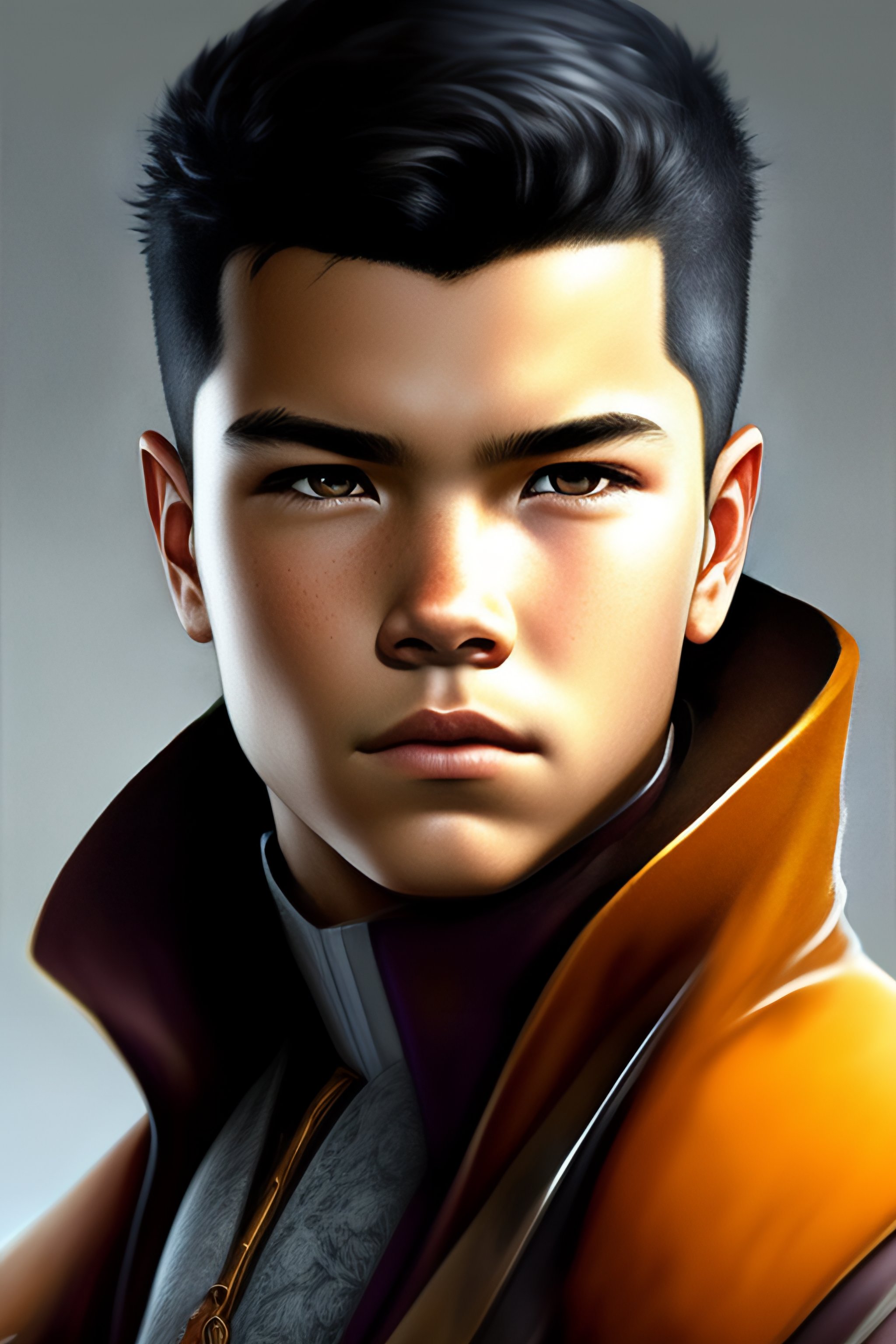 Lexica - Damian wayne, realistic , dnd style, portait