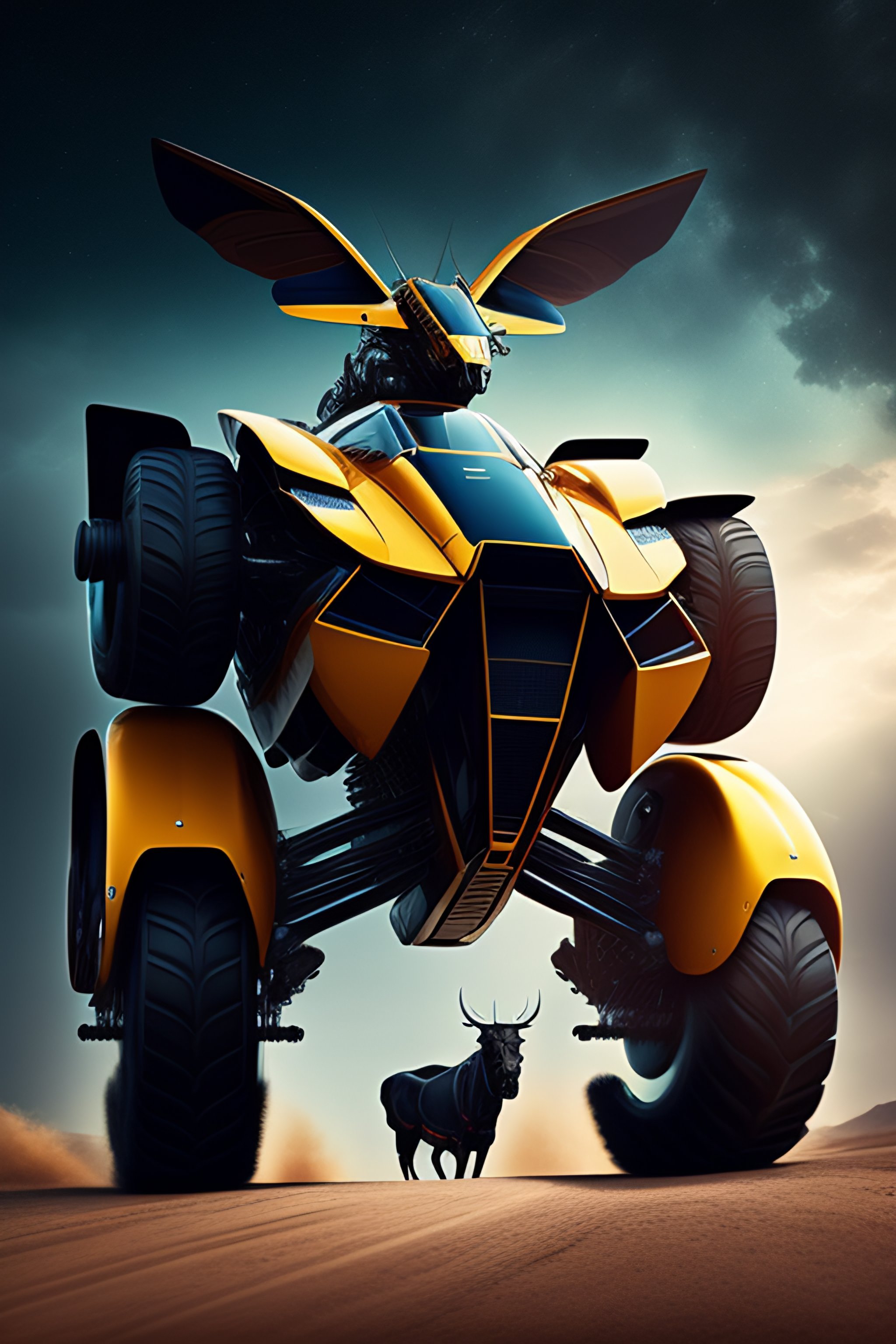 Lexica - Lamborghini transformer