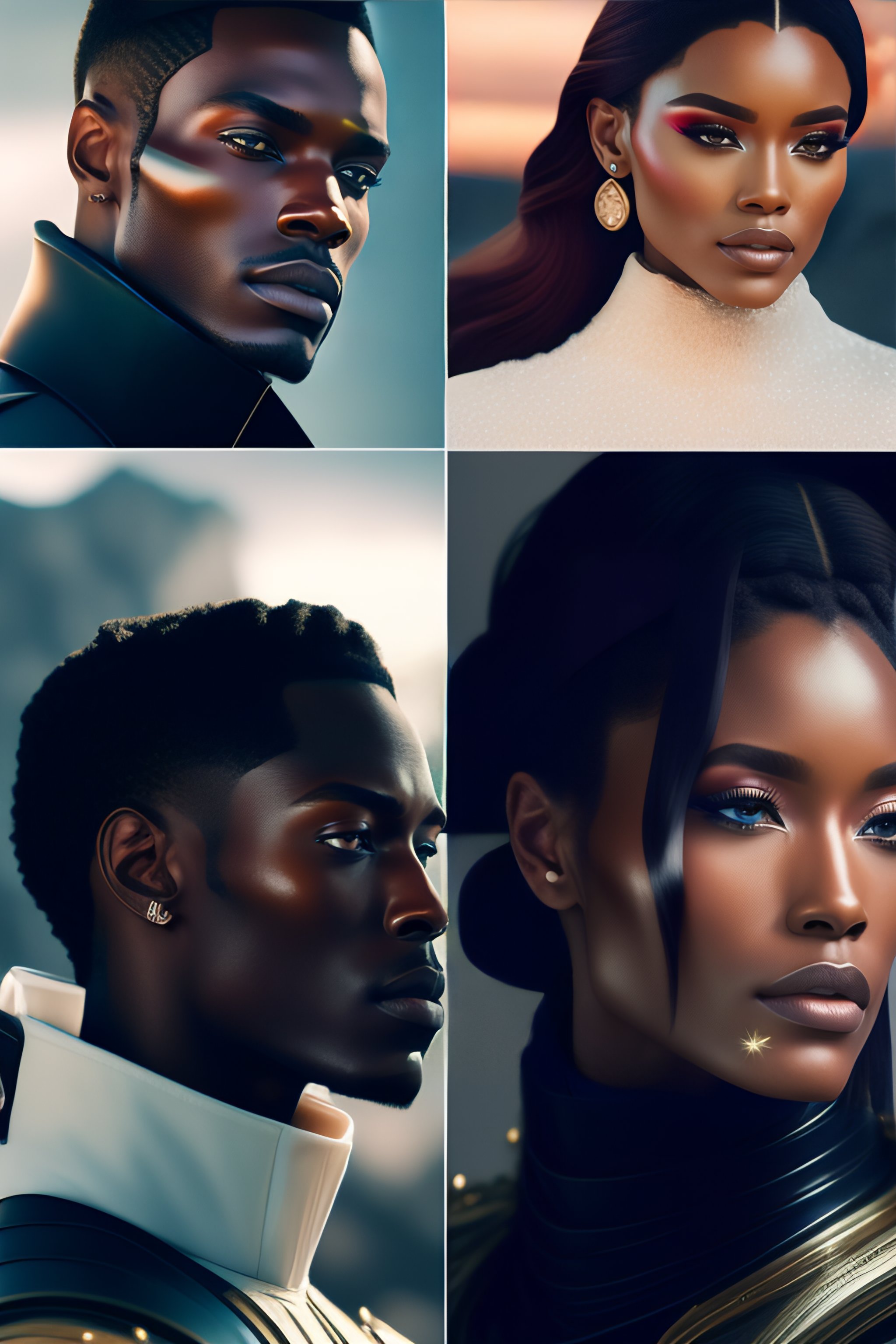 Lexica - Voltron intricate set, vogue magazine, canon, highly realistic ...