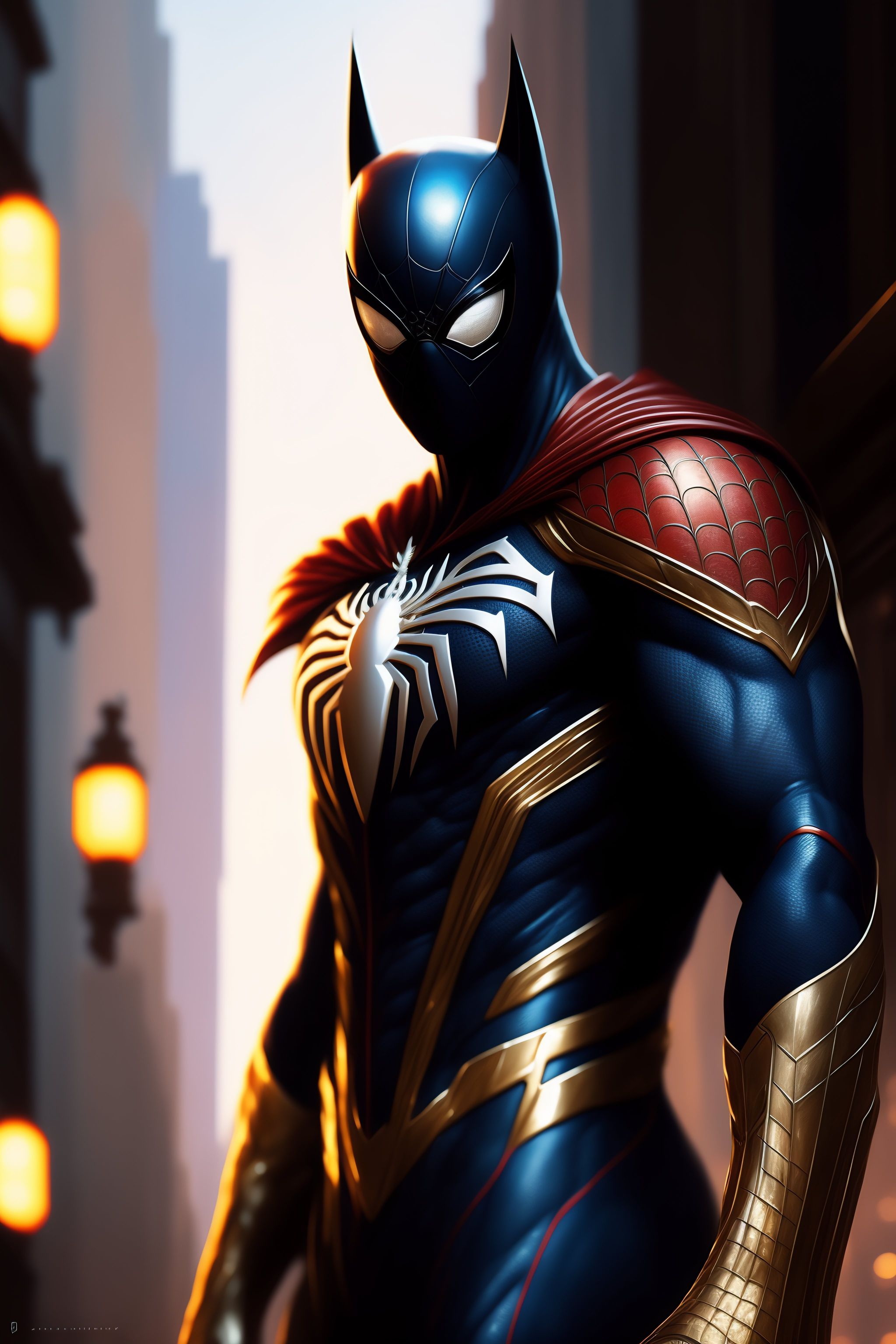 Lexica - Spider man art, highly detailed, complete body composition ...