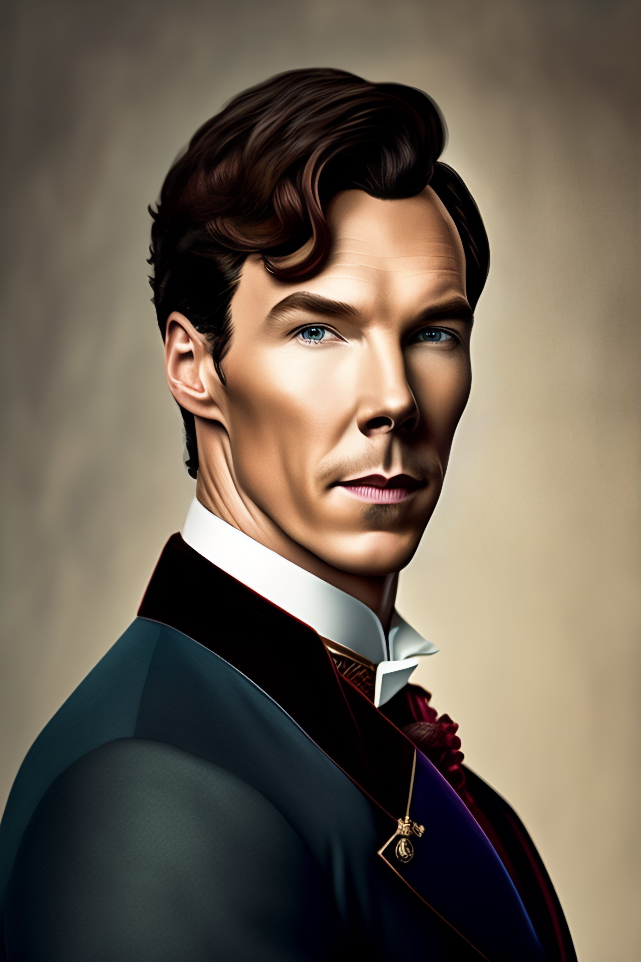 Lexica - Portrait of Benedict Cumberbatch as Sherlock Holmes, 8k ...