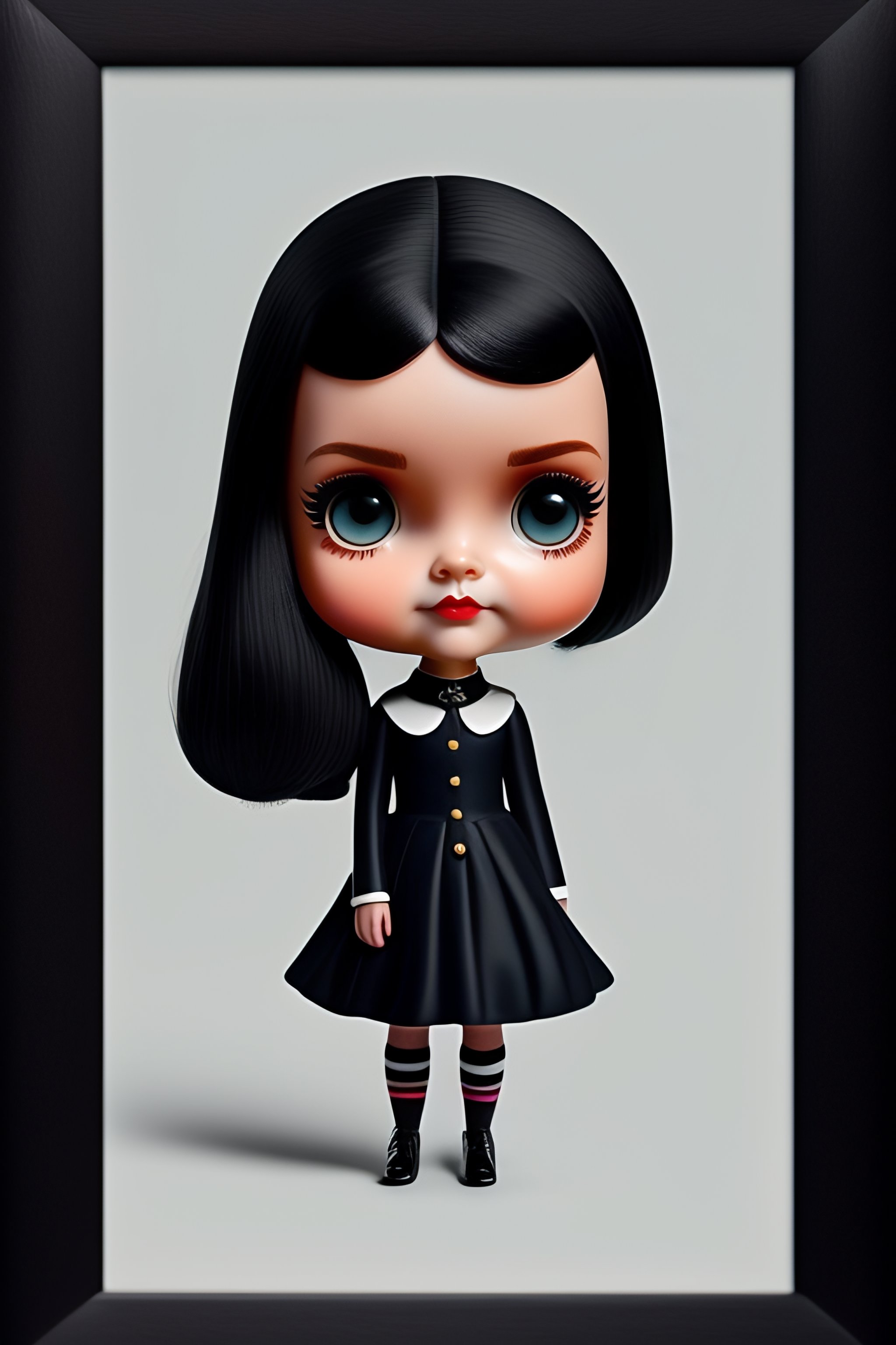 Lexica - Design me Wednesday Addams from the Netflix series Wednesday ...