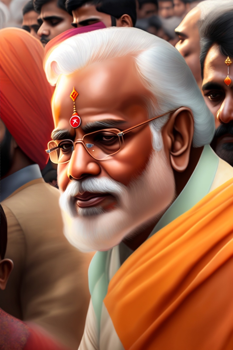 Lexica - Narendra Modi ,Indian Street