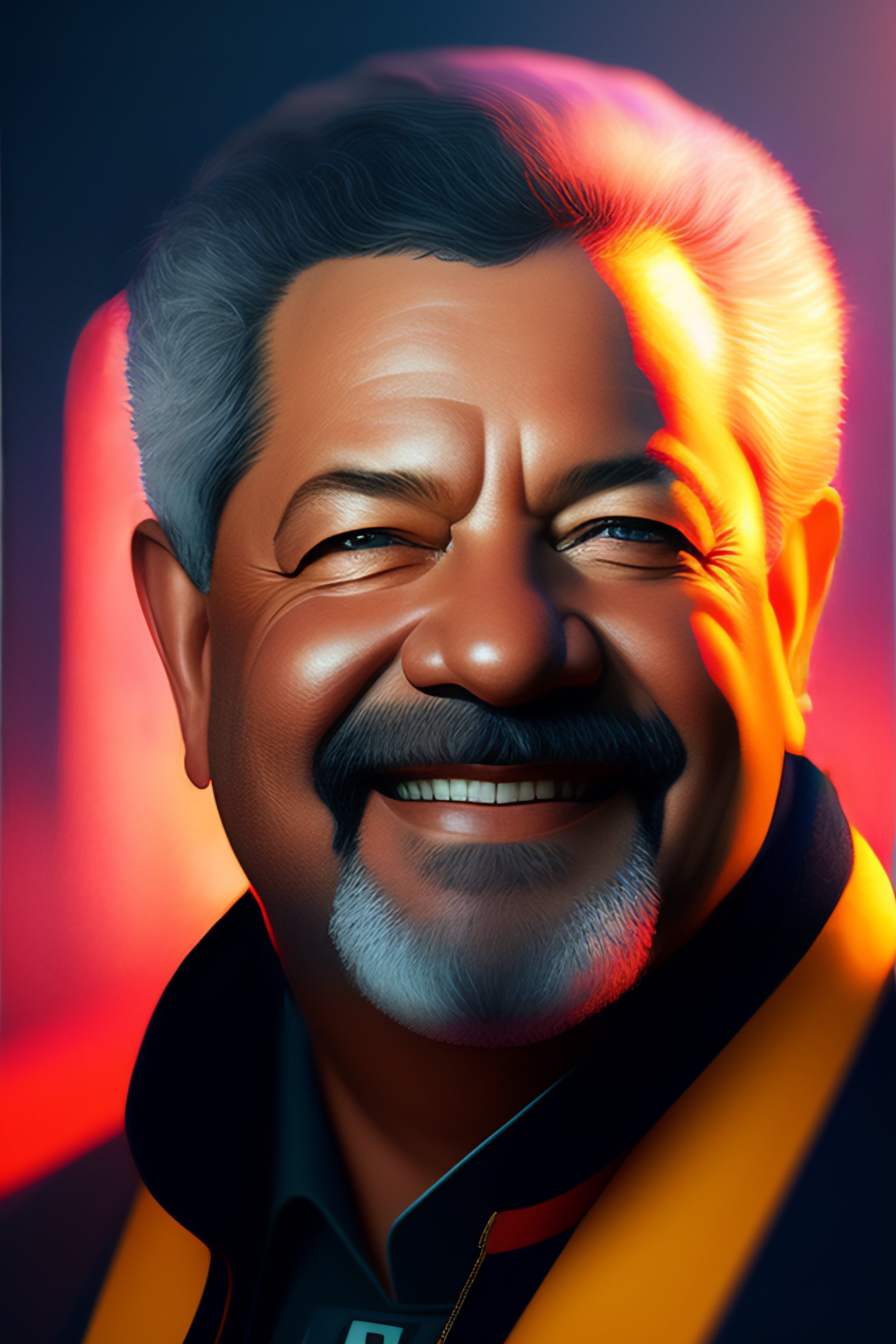 Lexica - A highly detailed beautiful portrait of president ofBrazil ...