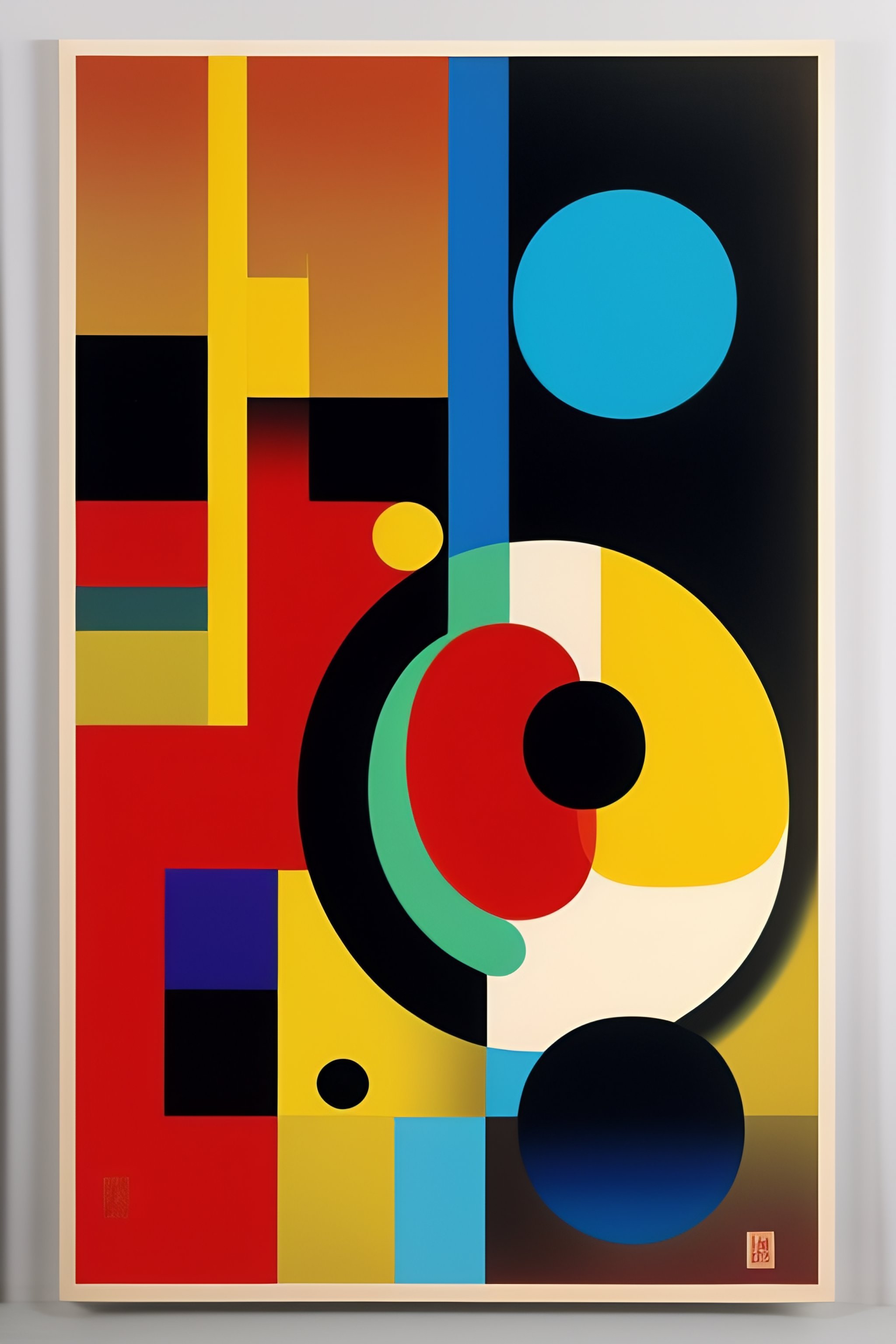 Lexica - Vintage japanese abstract poster by Joan Miro