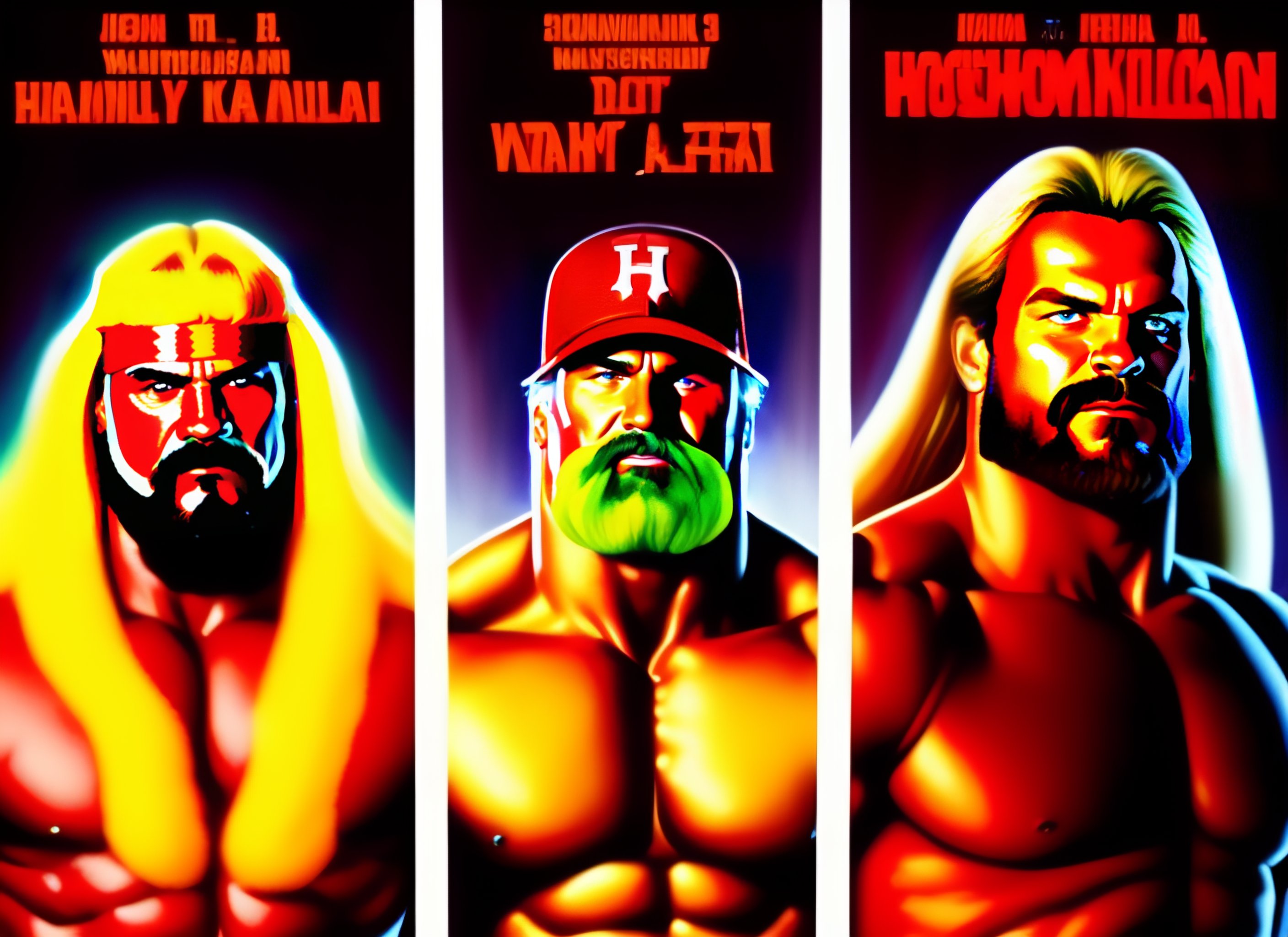 Lexica - Hulkamania got a little bit too real, and Hulk Hogan ascends ...