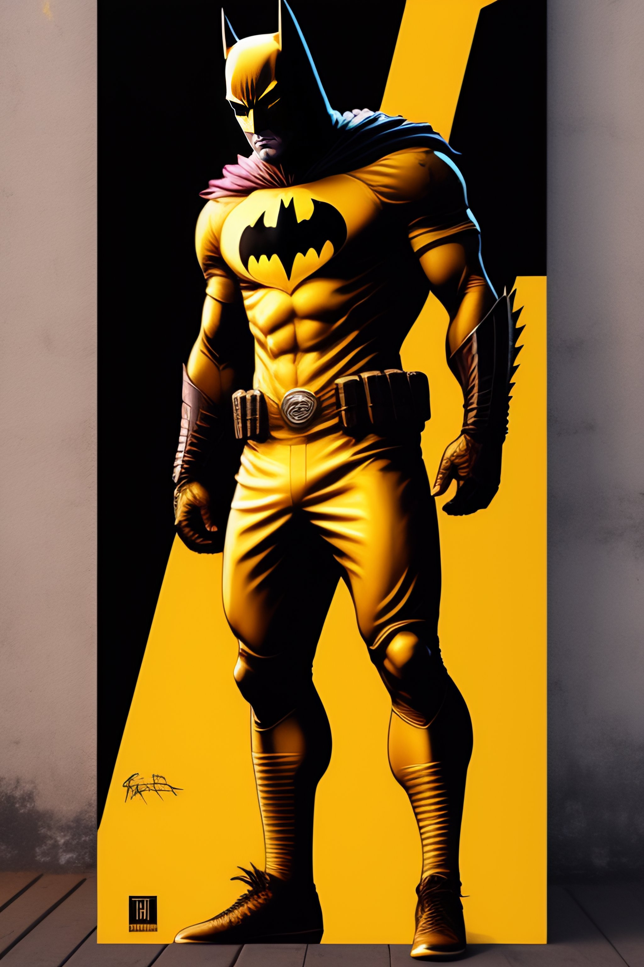 Lexica - Full body highly detailed portrait of Lionel Messi as Batman ...