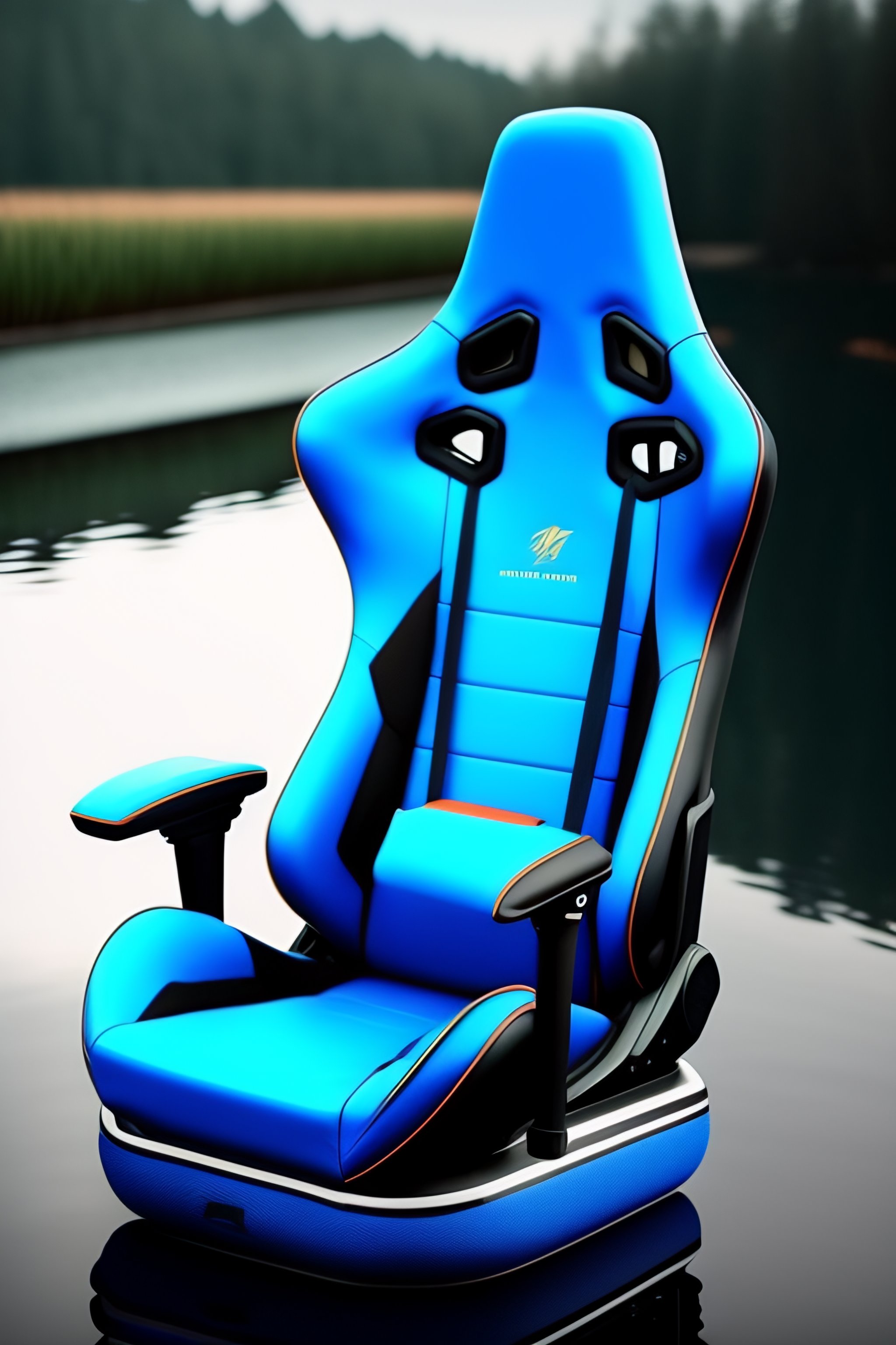 Lexica - Waterproof gaming chair with a headrest and built in speakers ...
