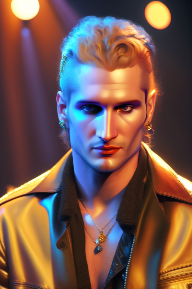 Lexica - Layne Staley, photorealistic, mtv unplugged