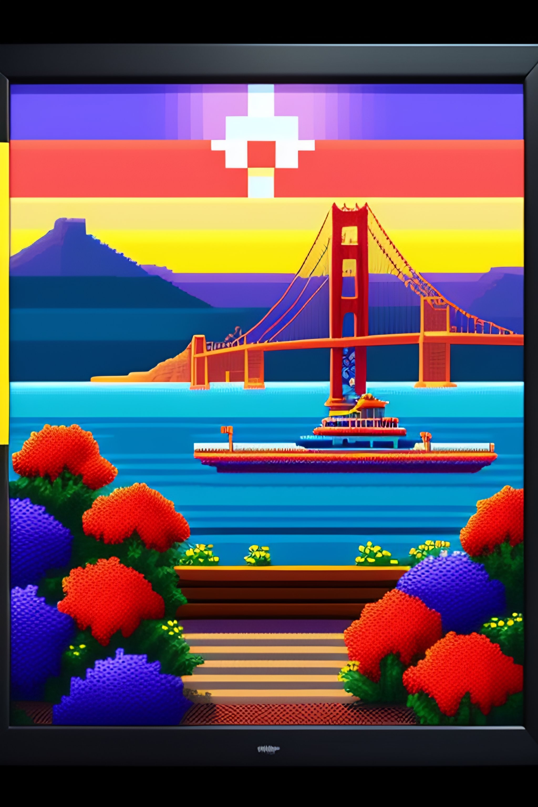Lexica - Pixel art san francisco fisherman's wharf. 3d pixel art 4k ...