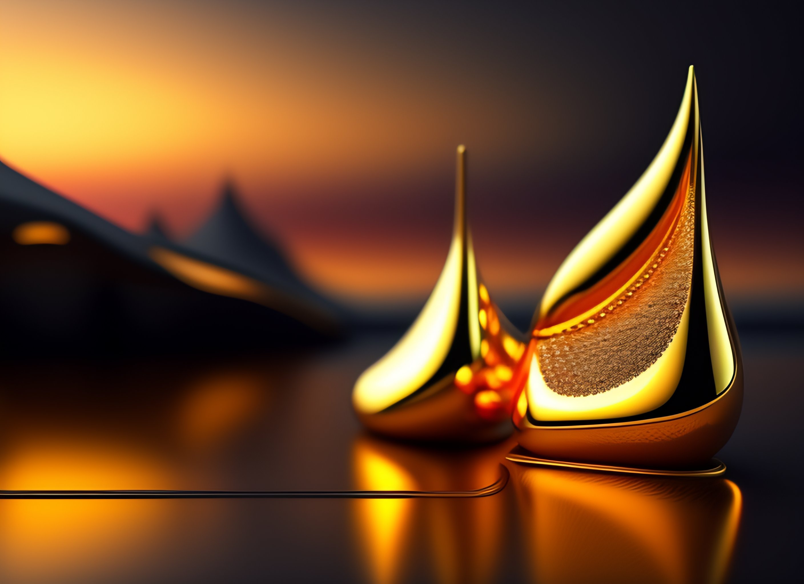 Lexica - Stunning detailed golden website background image, trending on ...