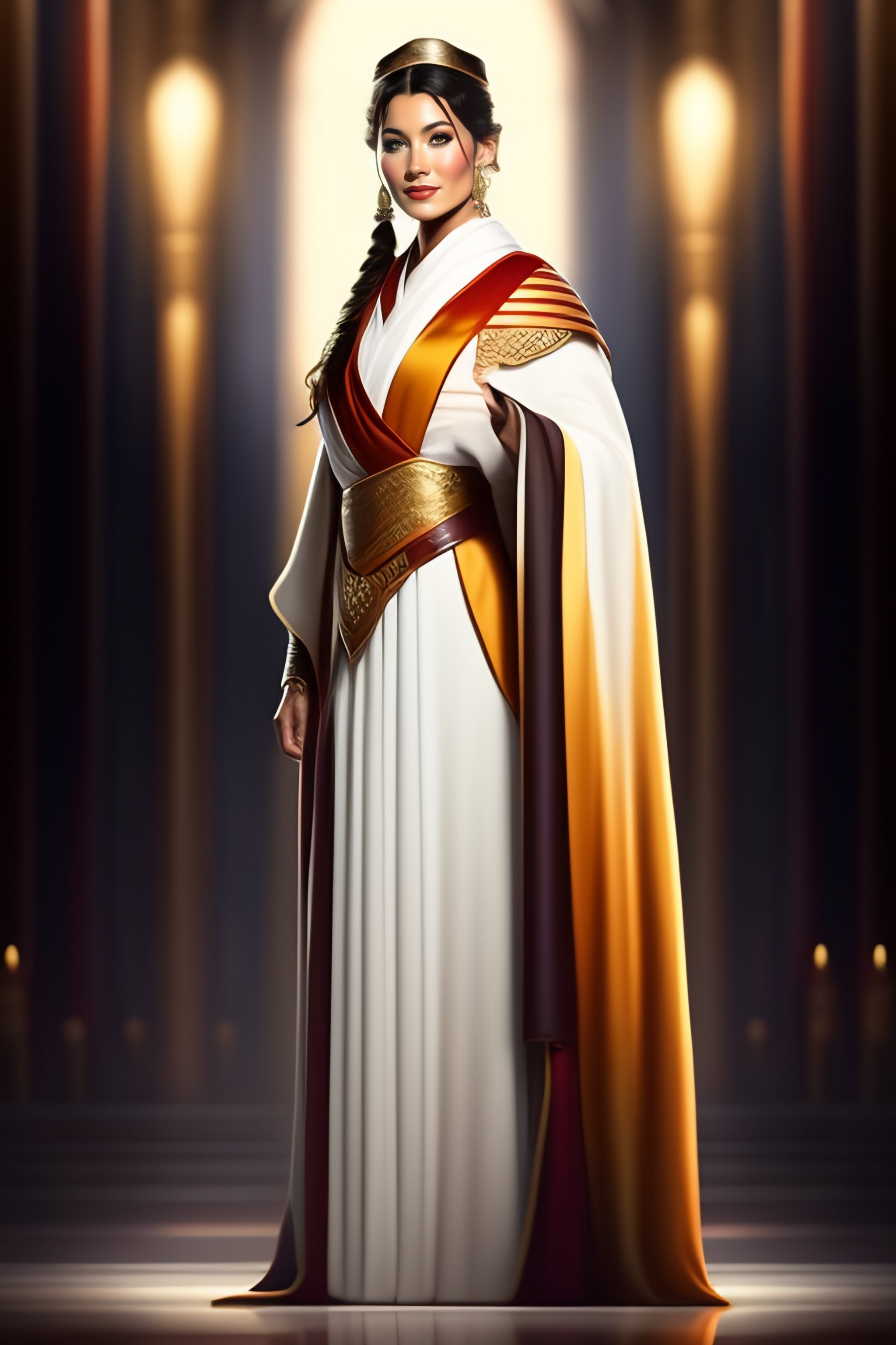 Lexica - Disney style A female jedi at her graduation Dressed in her ...
