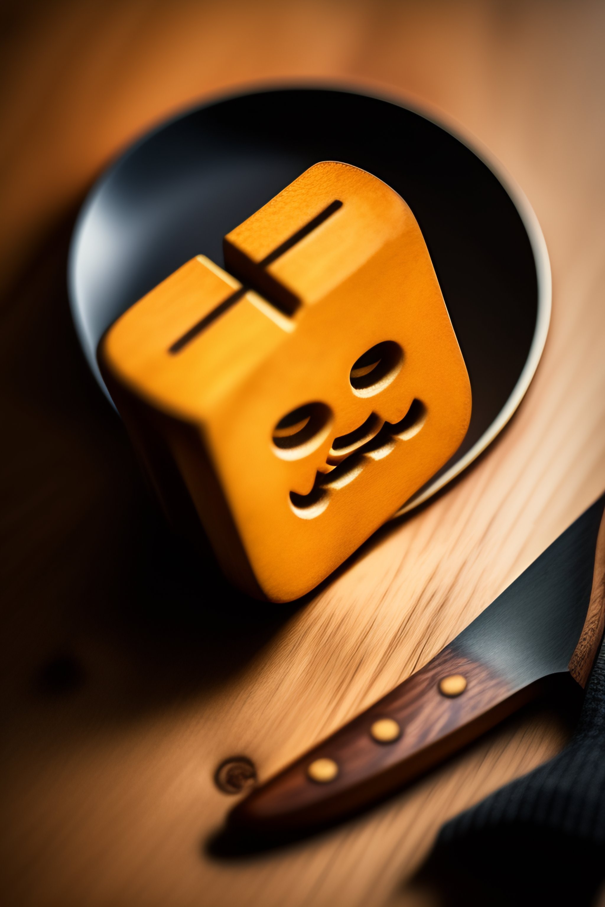 Lexica - A draw in tattoo style of a block of tofu with smily face ...