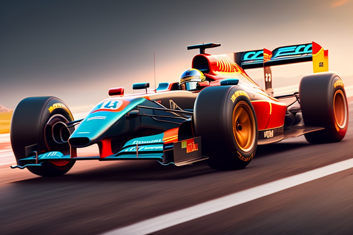 Lexica - Racing car, f1, vaclav zapadlik, cinematic,