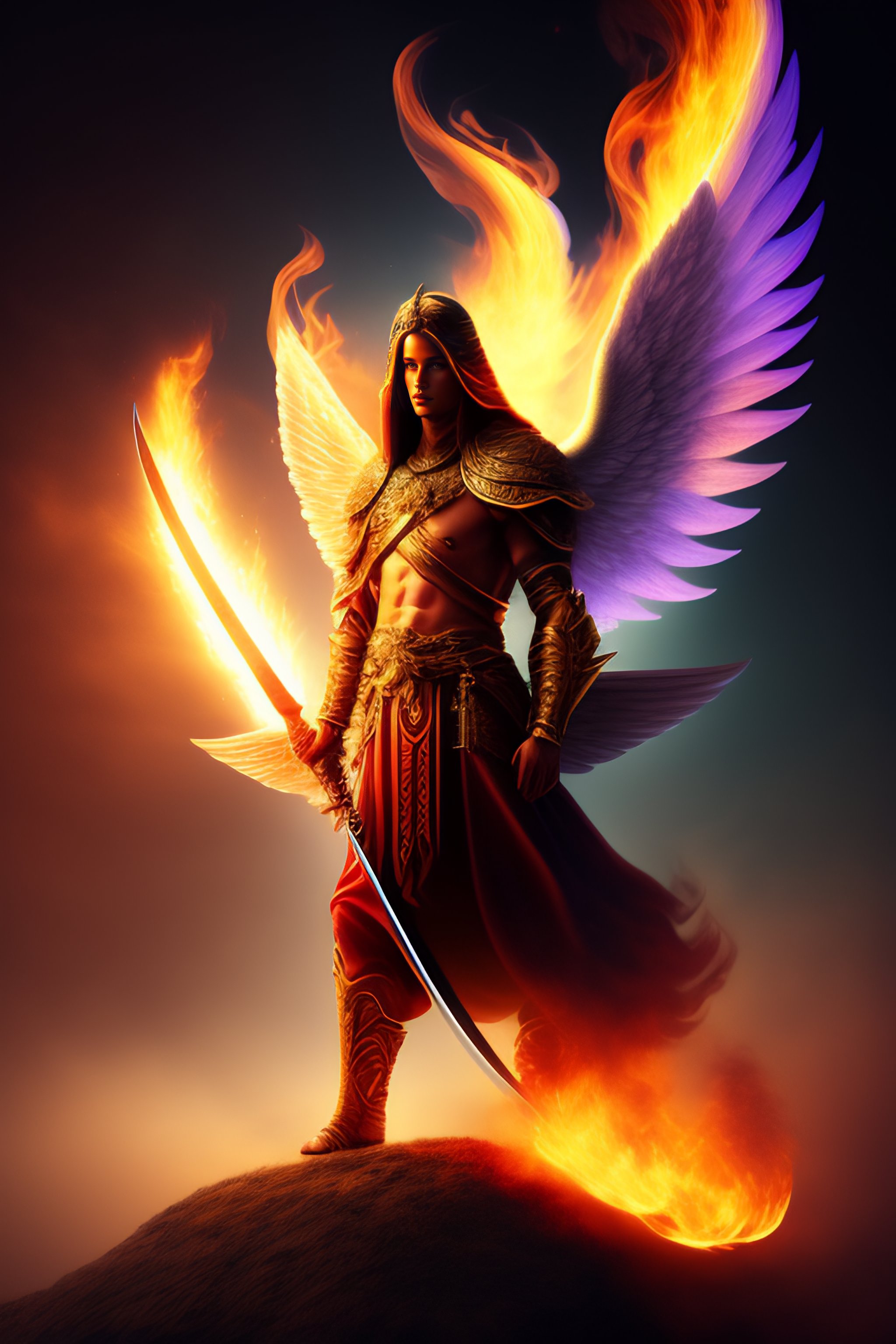 Fire Sword Angel