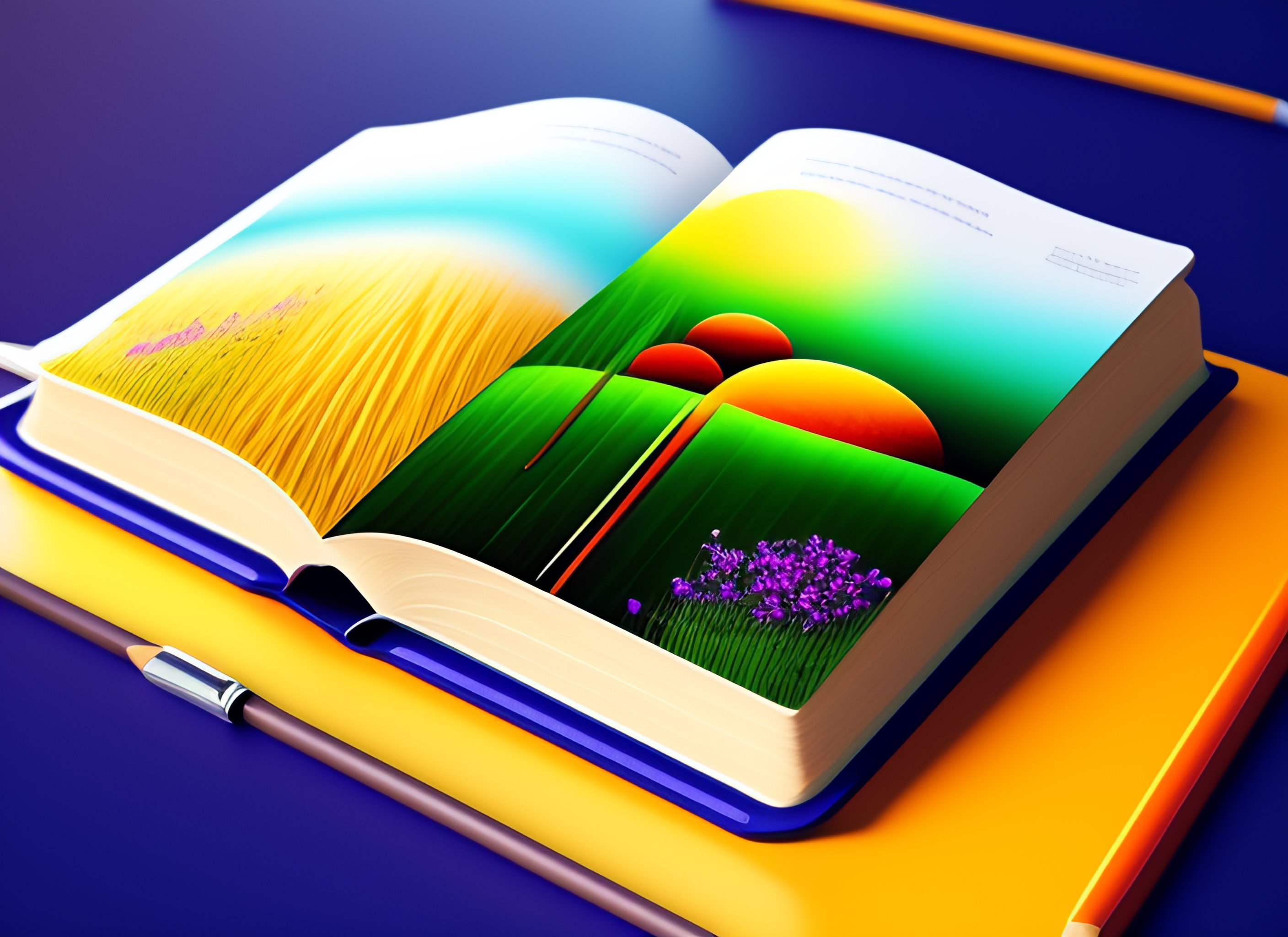 Lexica - Colored book page