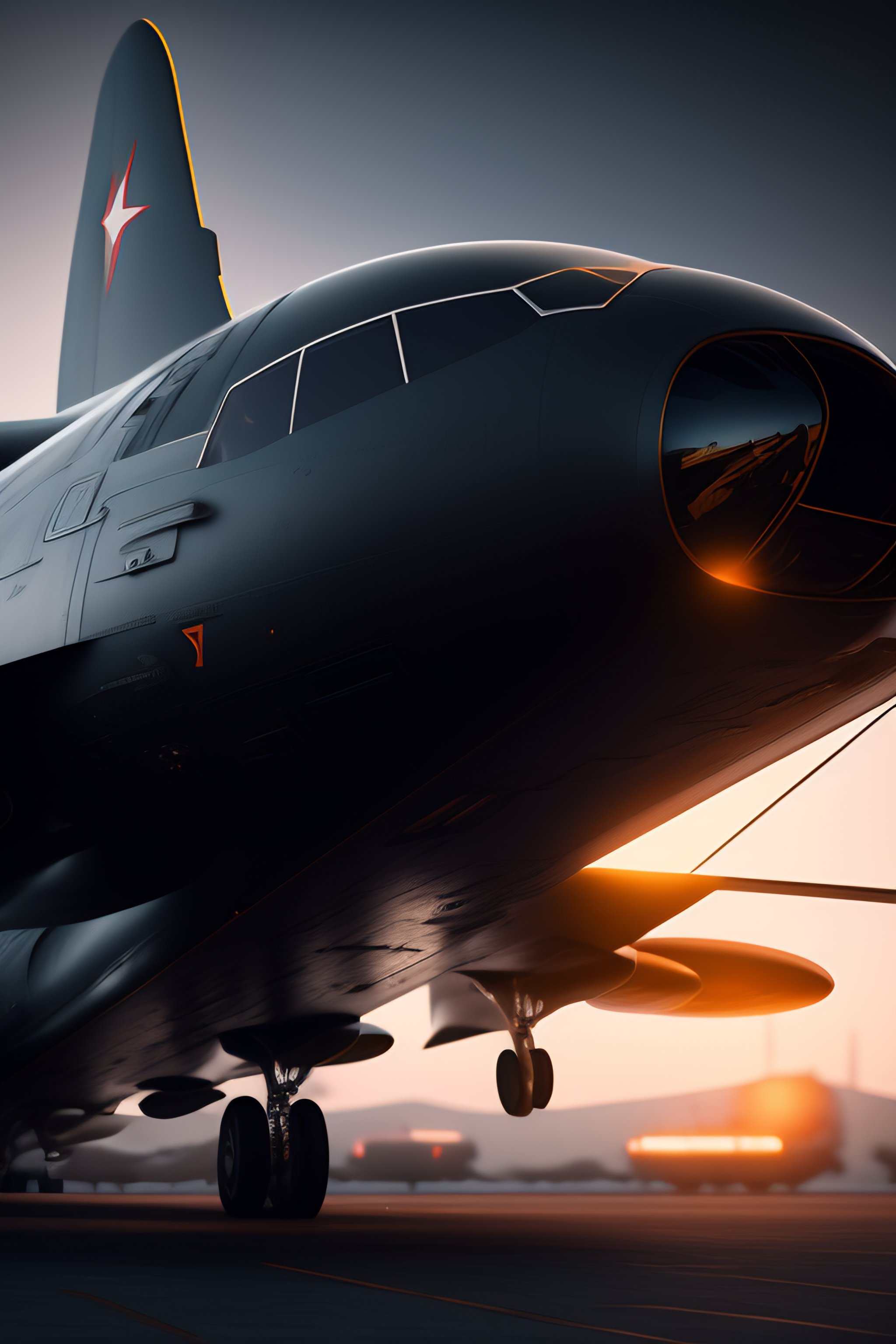 Lexica - War plane , painting, expressionism, amazing composition ...