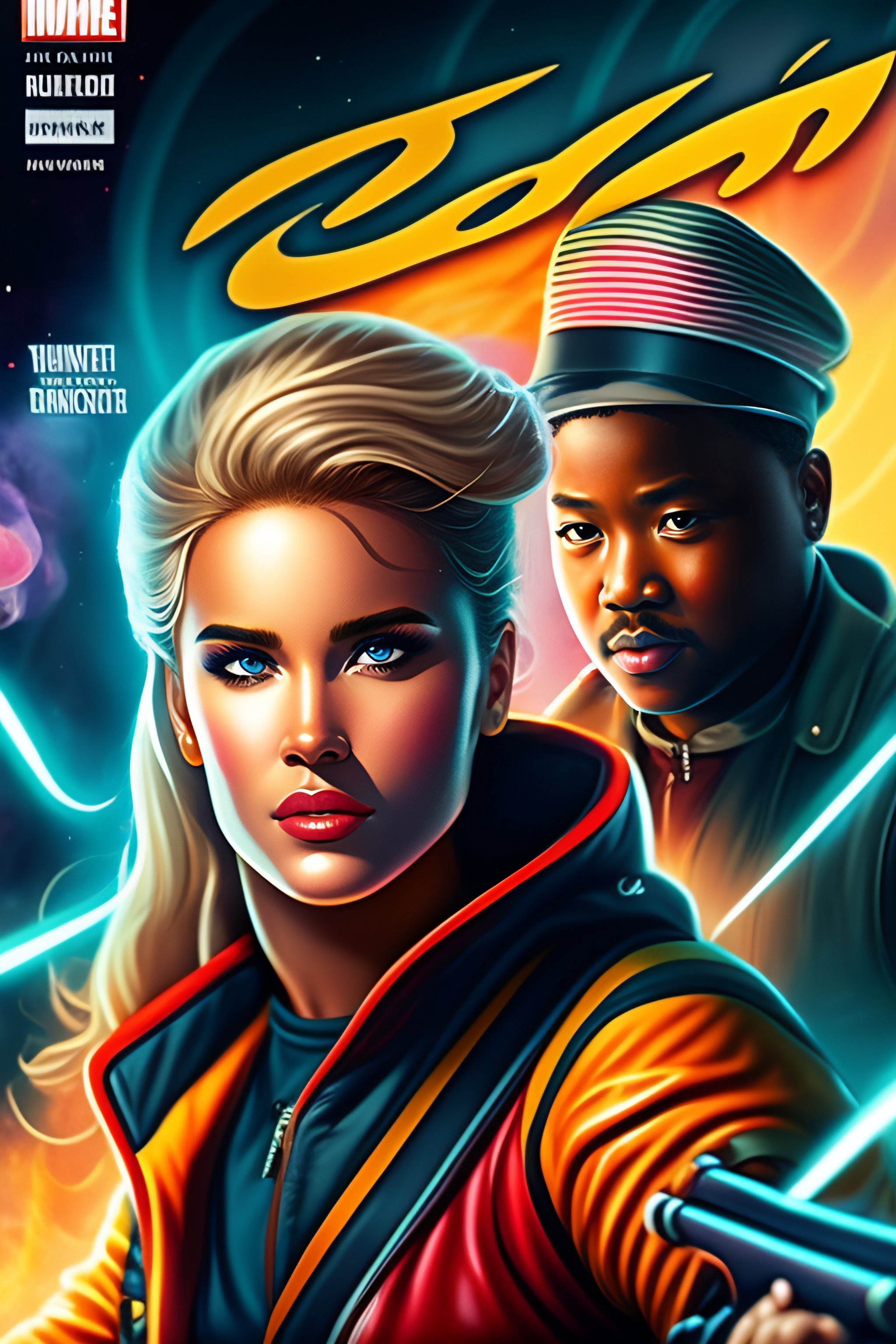 Lexica - Epic comic book cover