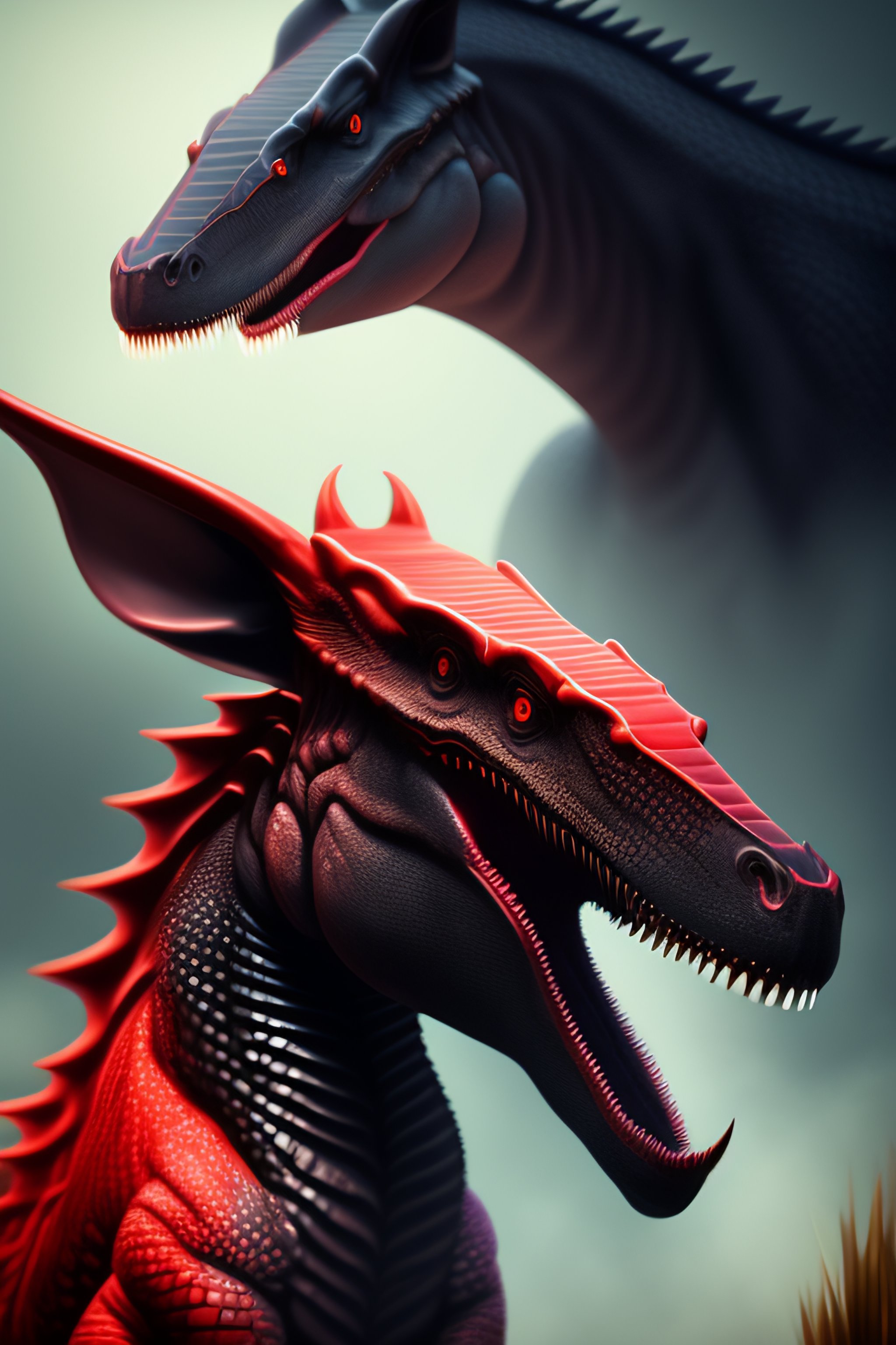 Lexica - The Noxonidis is a large, reptilian creature with shimmering ...