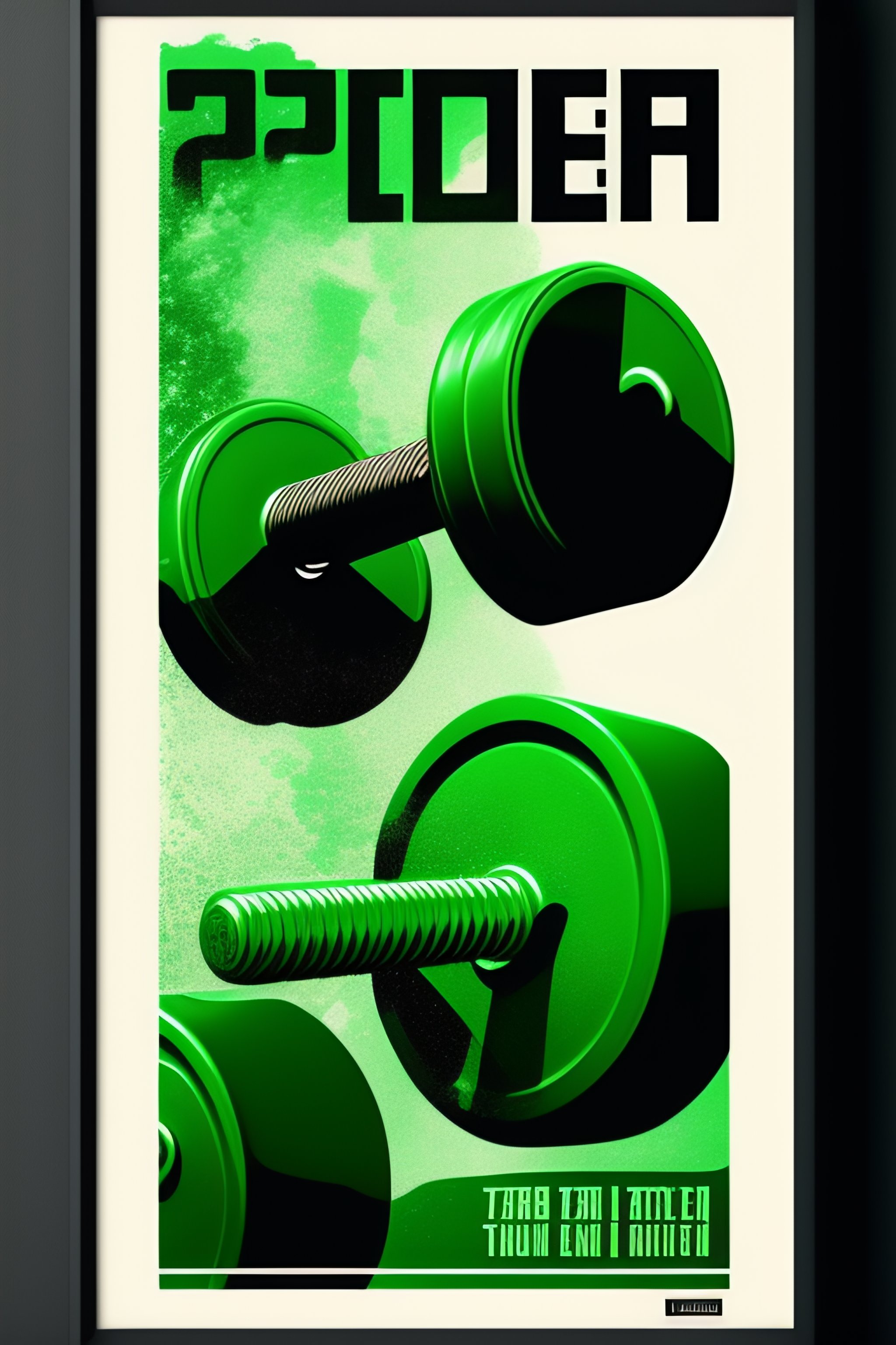 Lexica - Street art poster inspire by communist propaganda, green ...