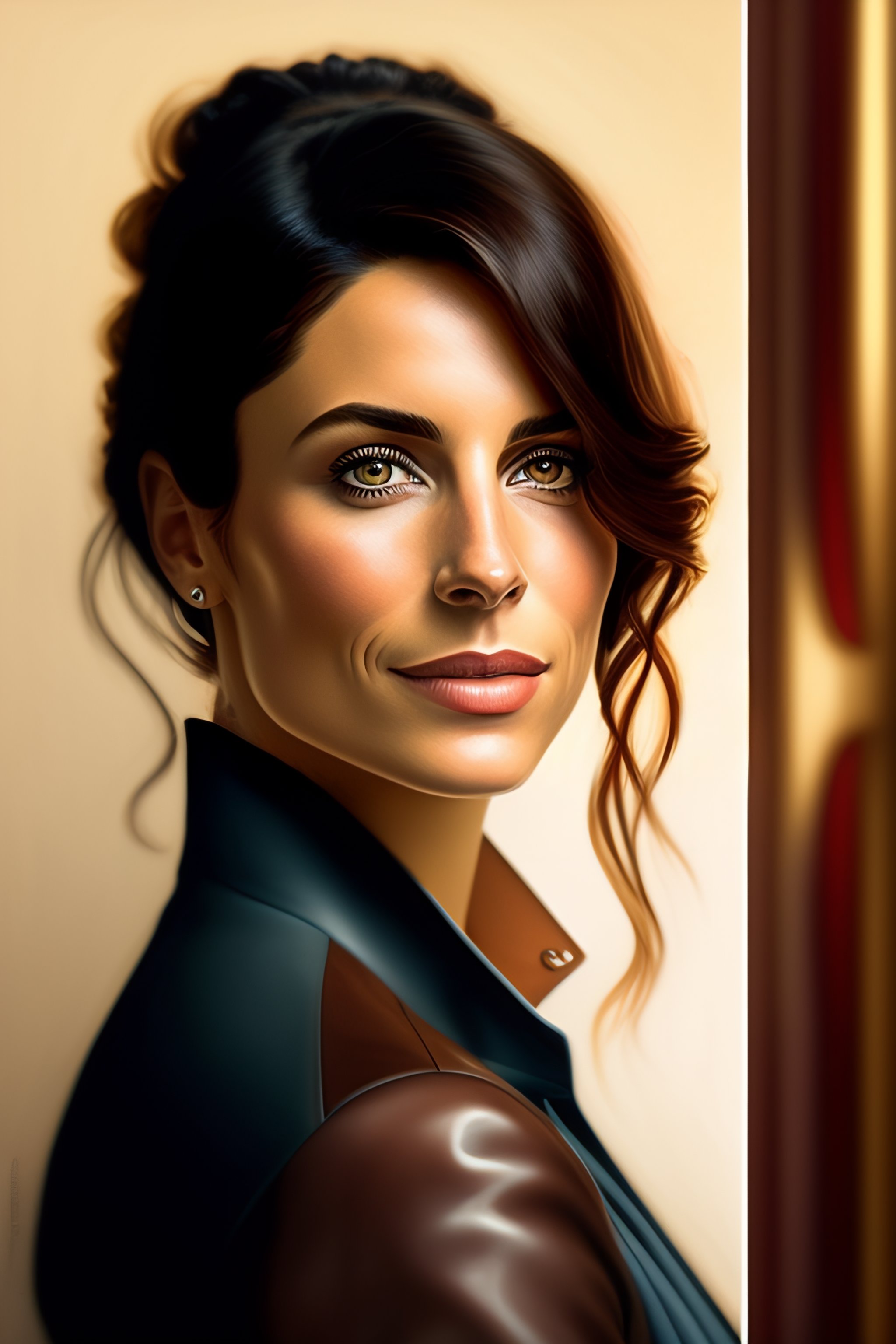 Lexica - Dibuja un autorretrato de lexica