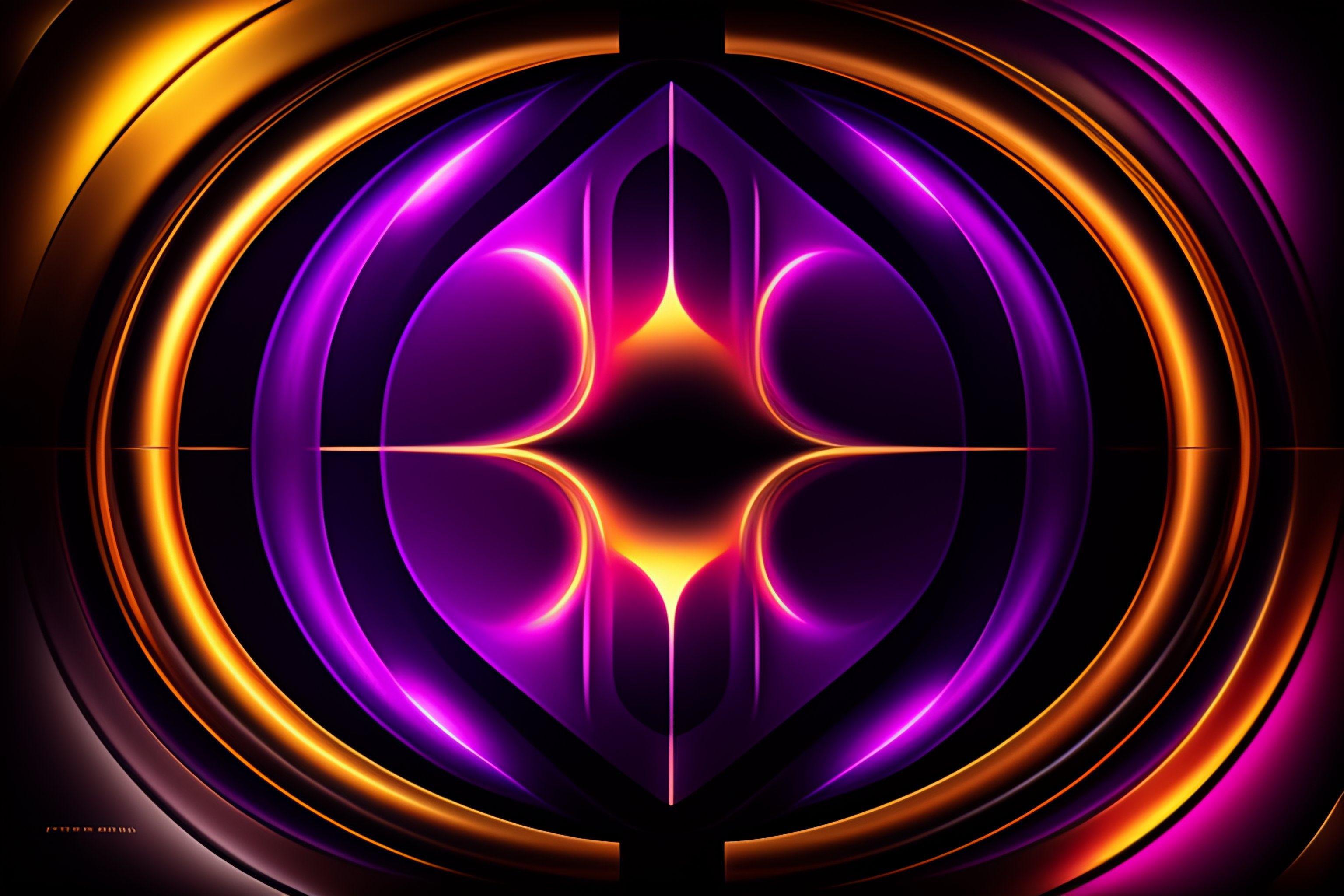 Lexica - 7D Abstract black purple design