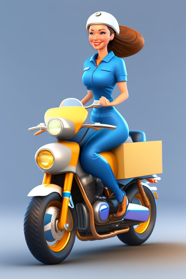 Lexica - Avatar, drawing, 3d, cartoon style, white woman, full body ...