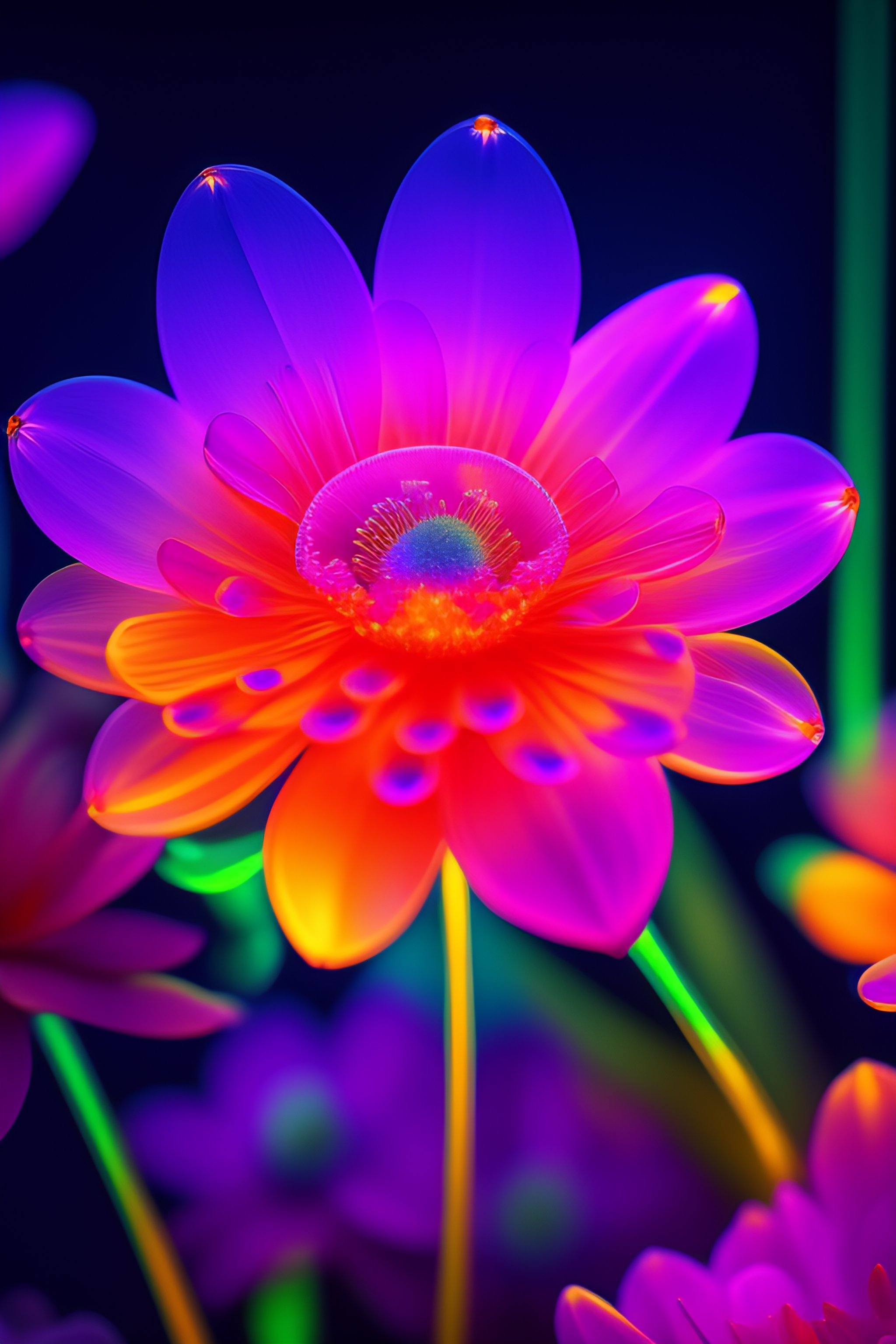 Animated 3d Flower Wallpapers