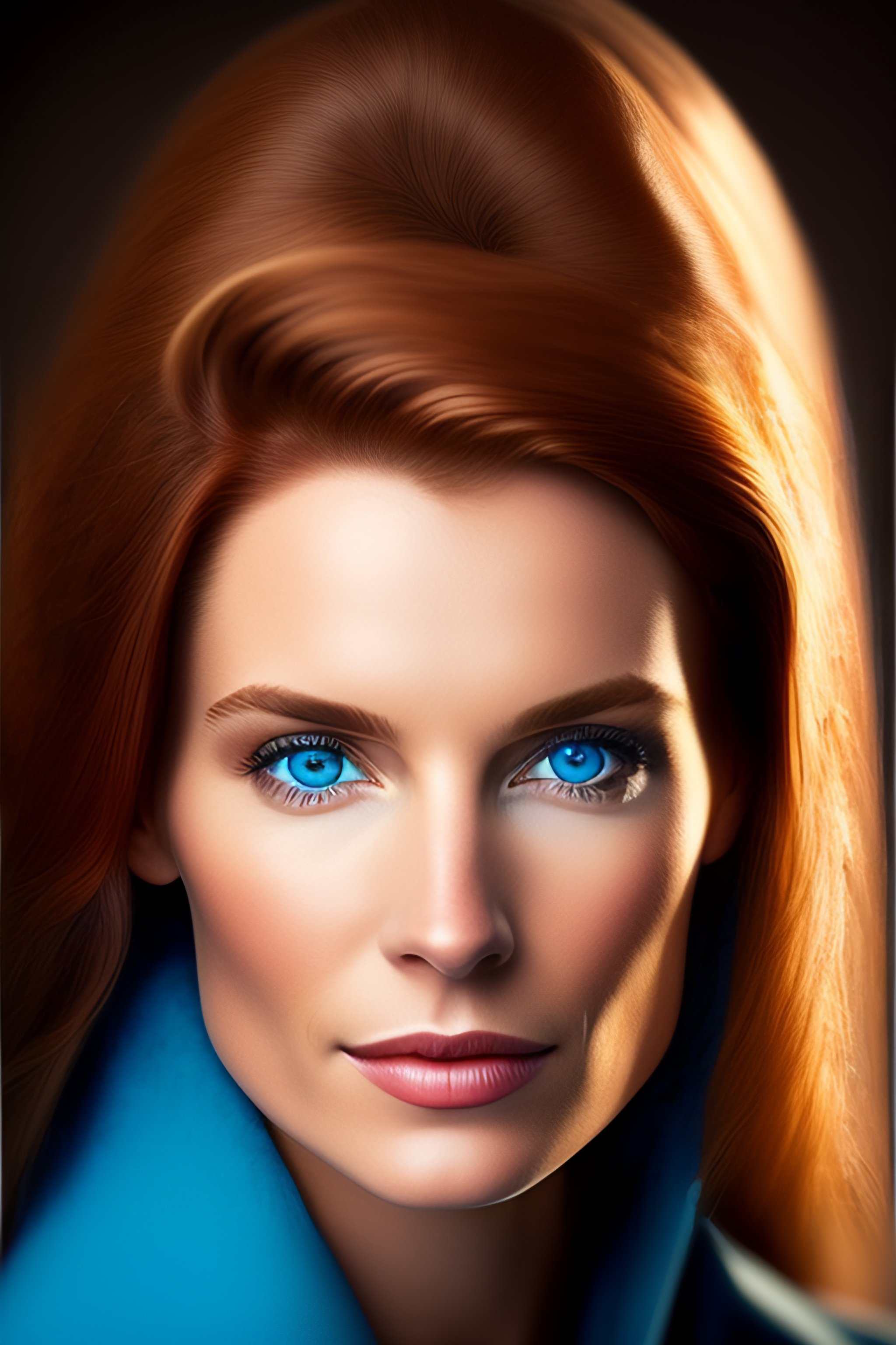 Light Brown Hair Pale Skin Blue Eyes