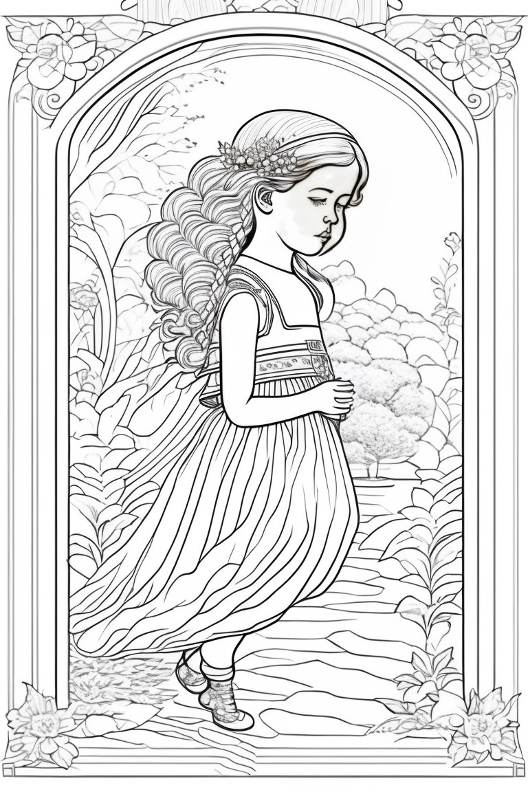 Lexica - Vntage sketch illustration of fairy simple heavy line only for ...