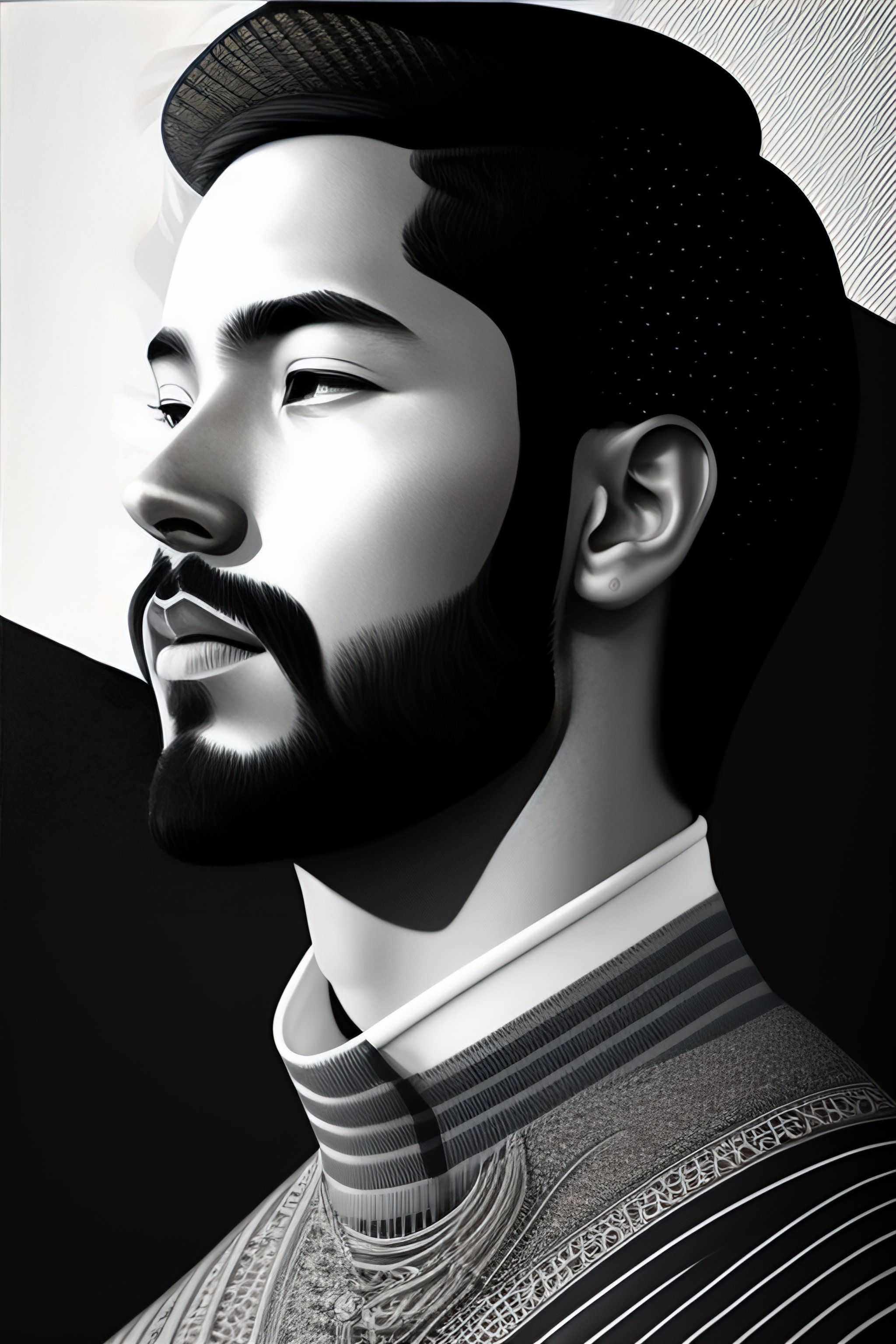 Lexica - Highly detailed illustration of a portrait of a man ...