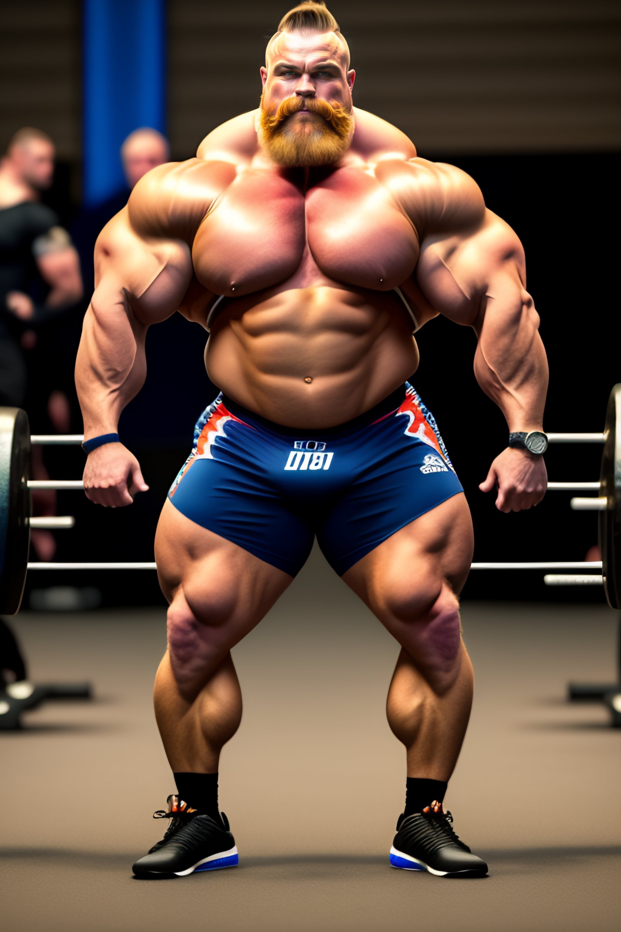 Lexica - Eddie Hall muscle flex