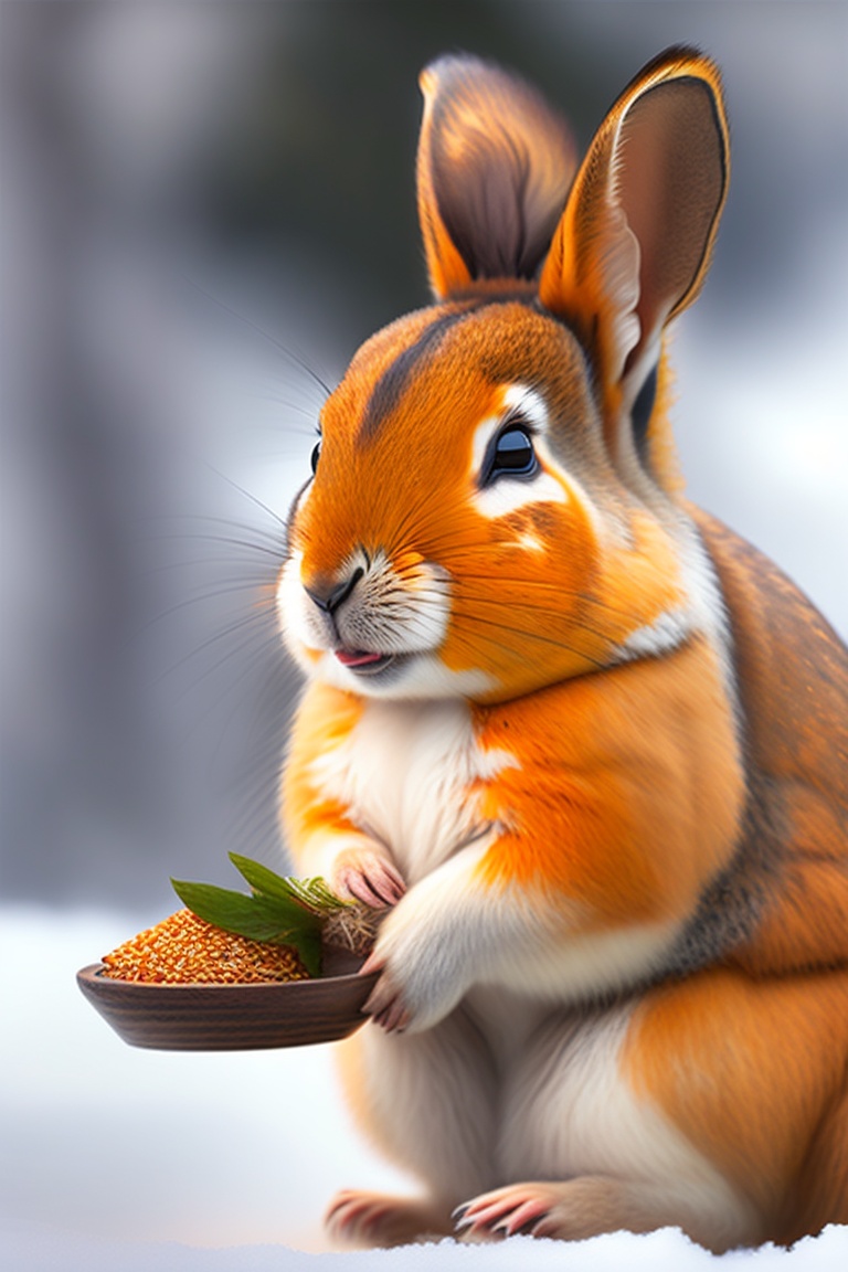 Lexica - When winter arrived, the squirrel had enough food, but the ...