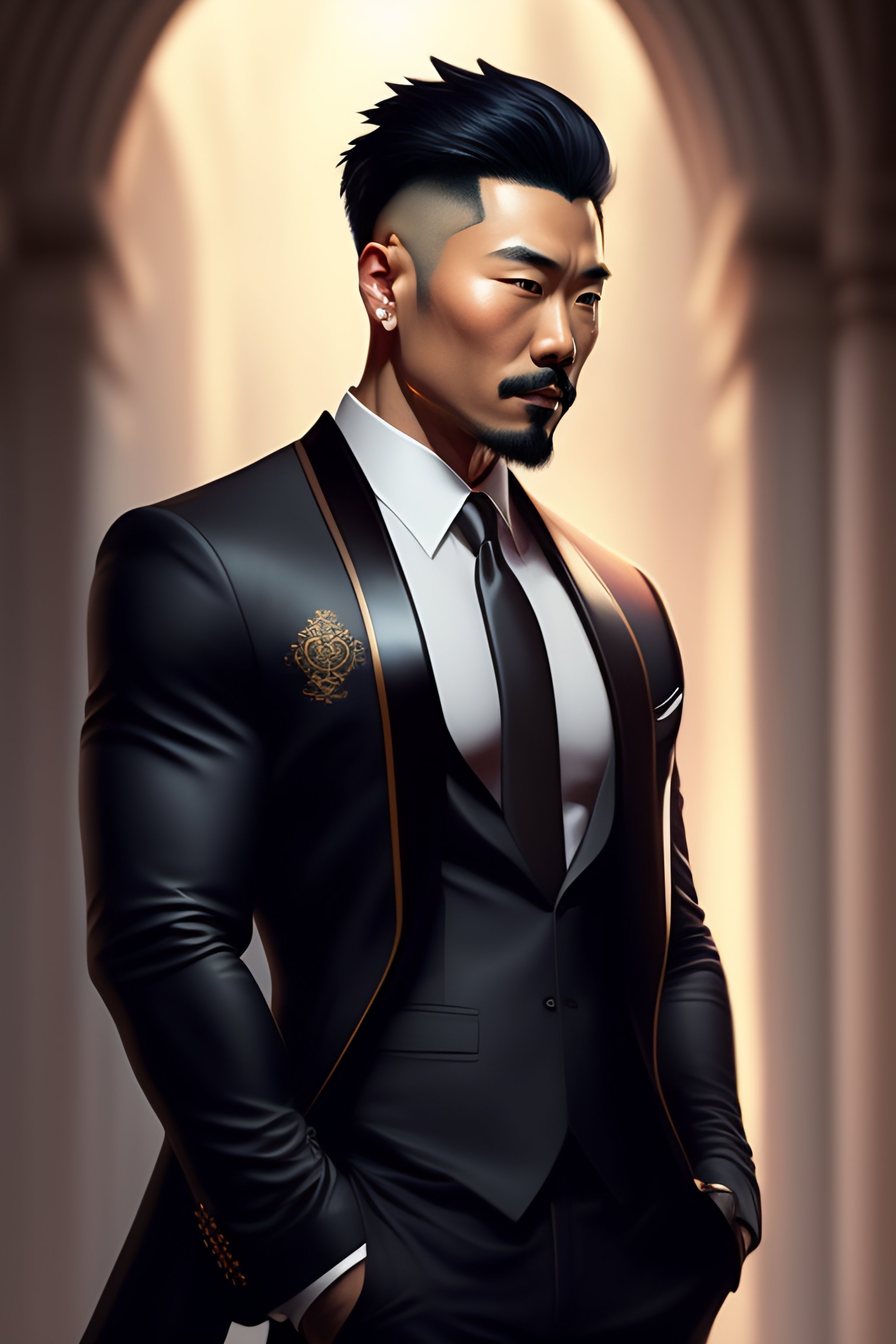 Man In Suit Art