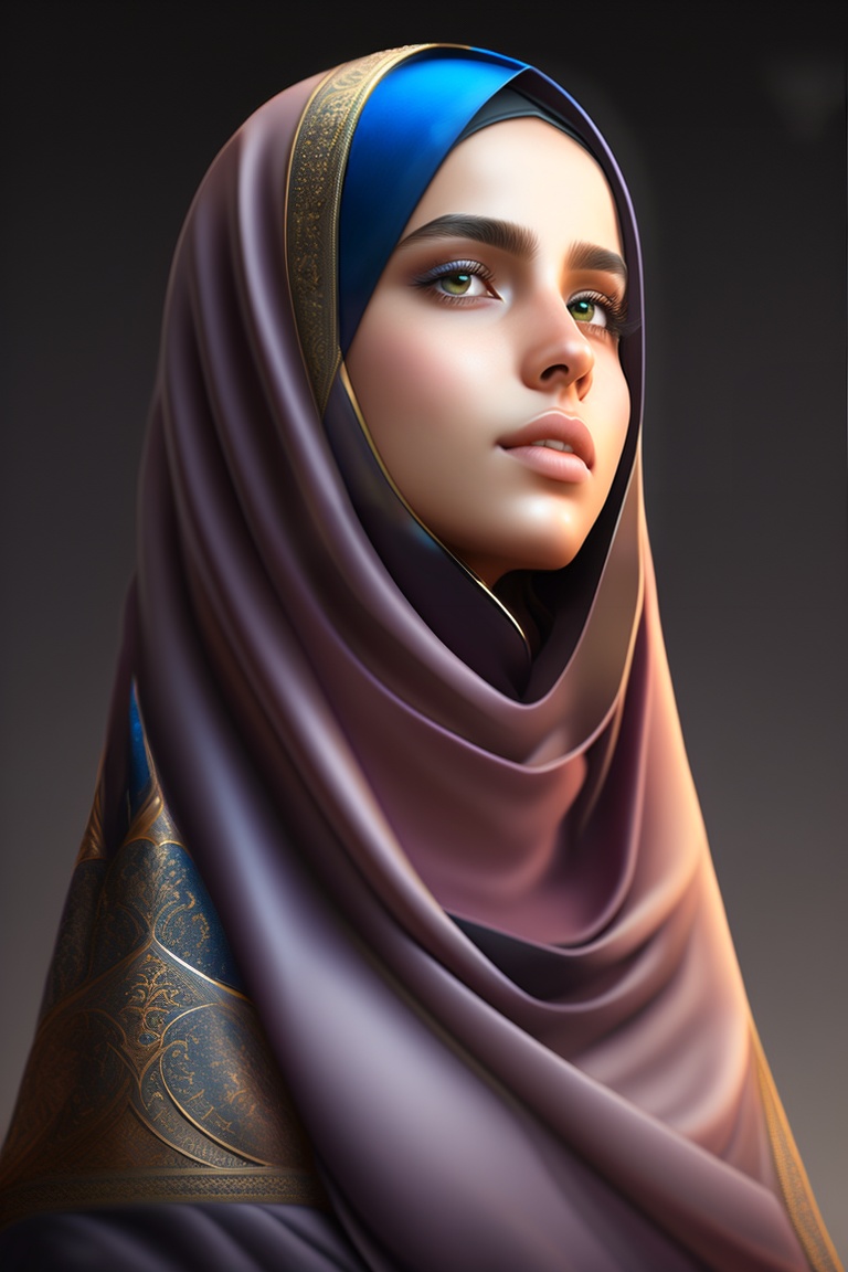 Lexica - Islamic girl half body view 16k 8k 4k ultra realistic, good religious girls