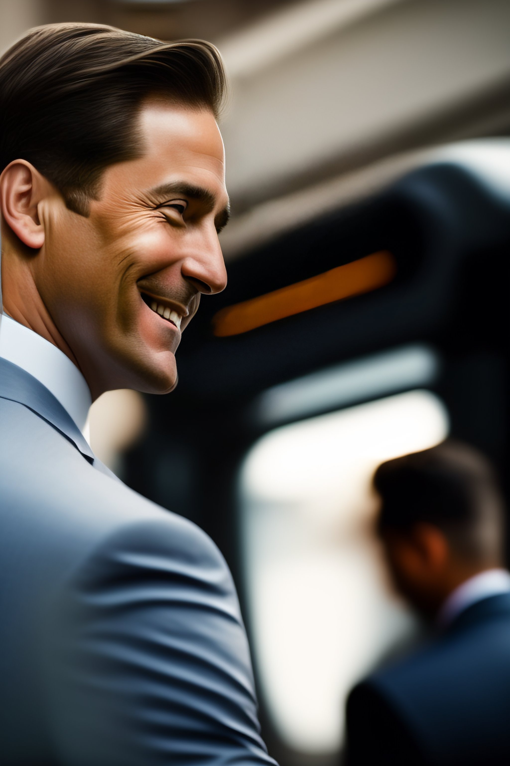 Lexica - Man talking to camera