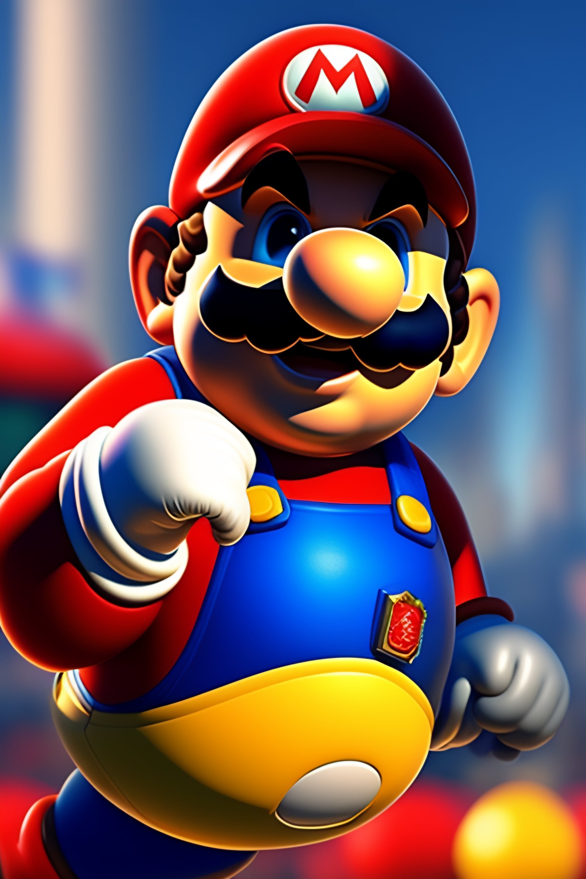 Lexica - Chris prat as live action Mario in Super mario bros movie