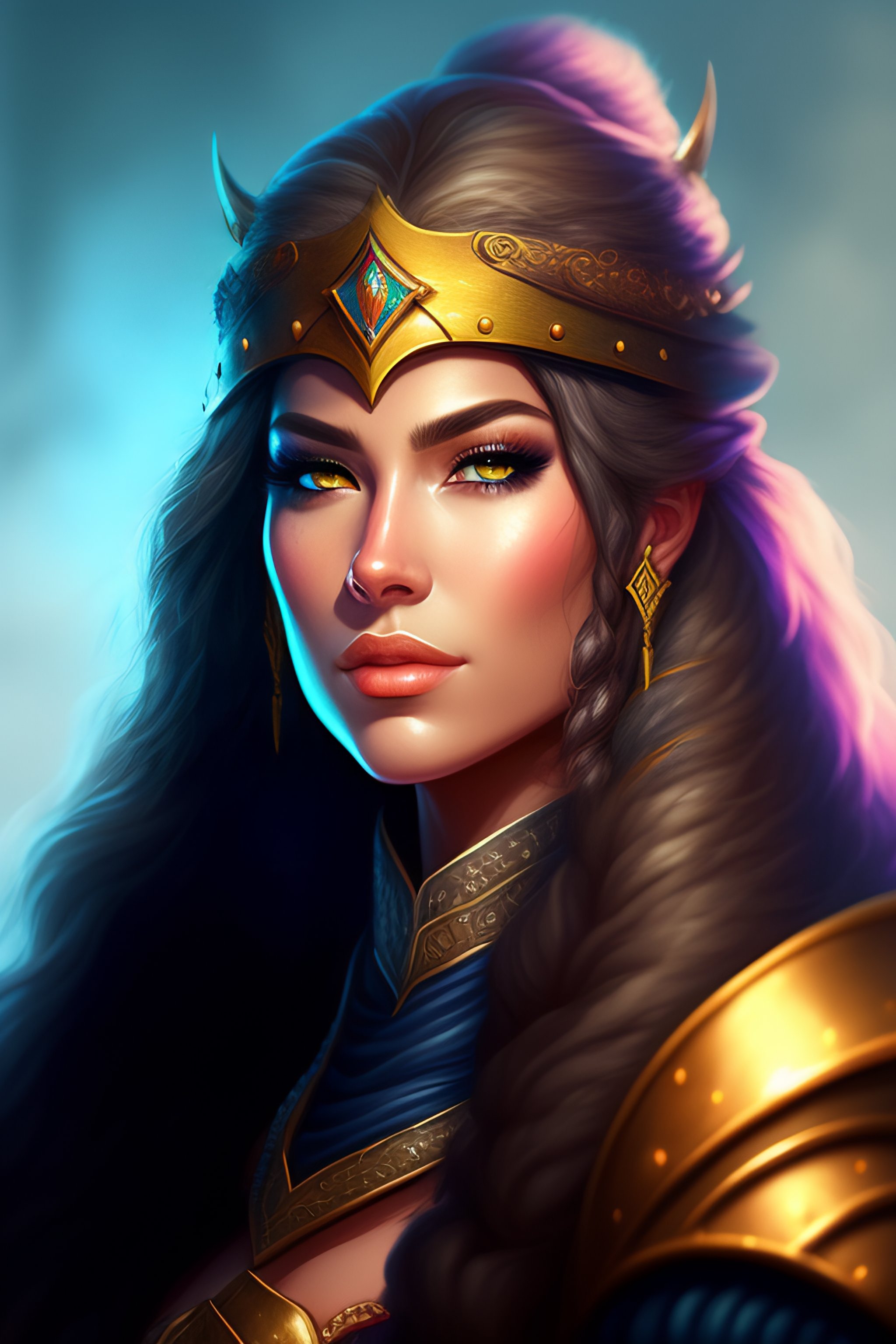 Lexica - Fantasy Portrait, custom character art, Dnd illustration, Dnd ...