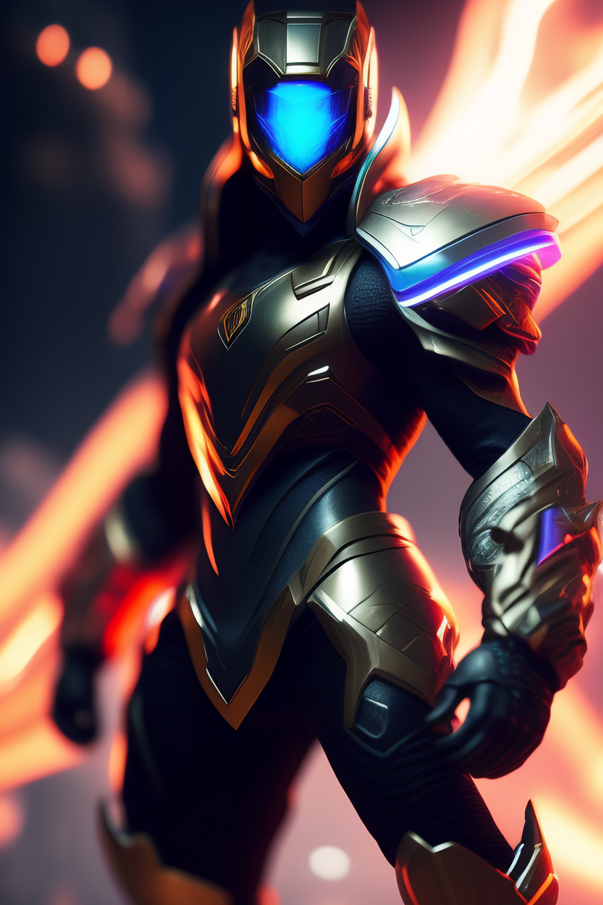 Lexica - League of legends art style, highly detailed futuristic ...