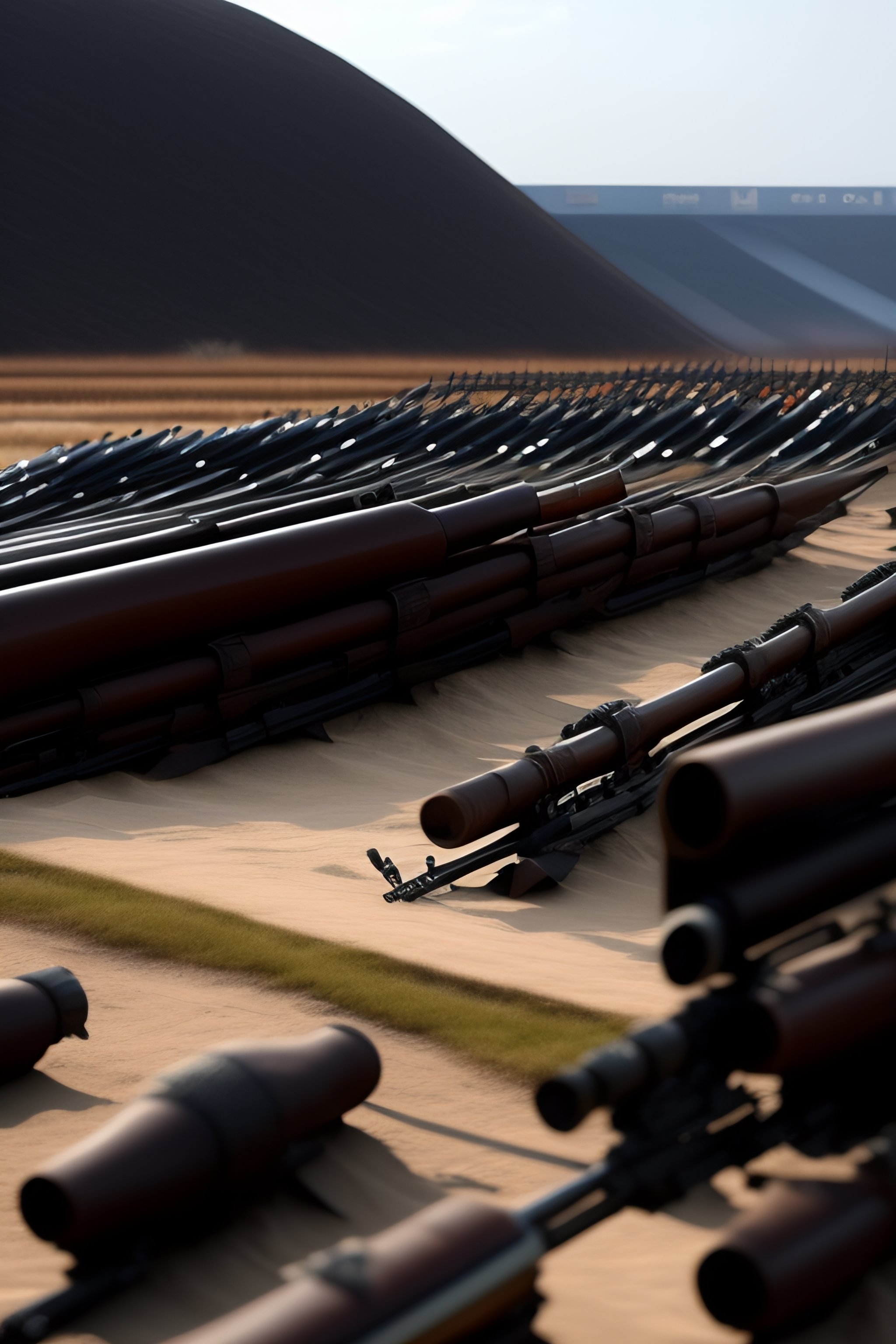 Lexica - Large arsenal of weapons pointed at russia