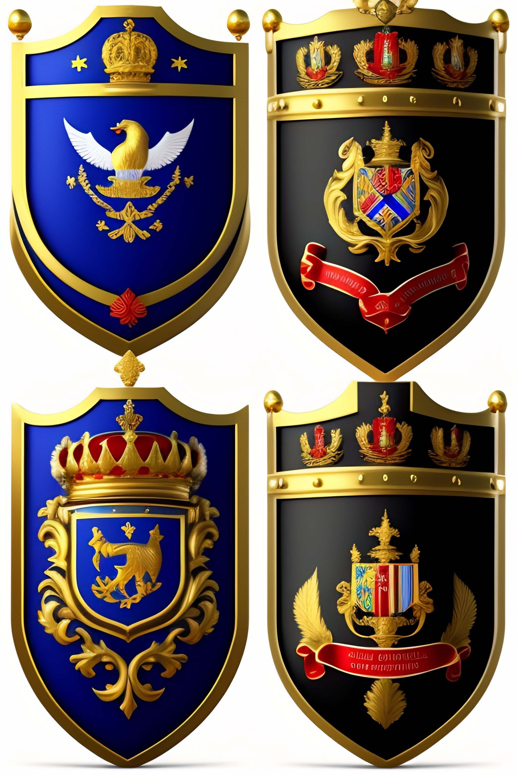 Lexica - /imagine prompt: coat of arms + royal coat of arms + heraldic ...