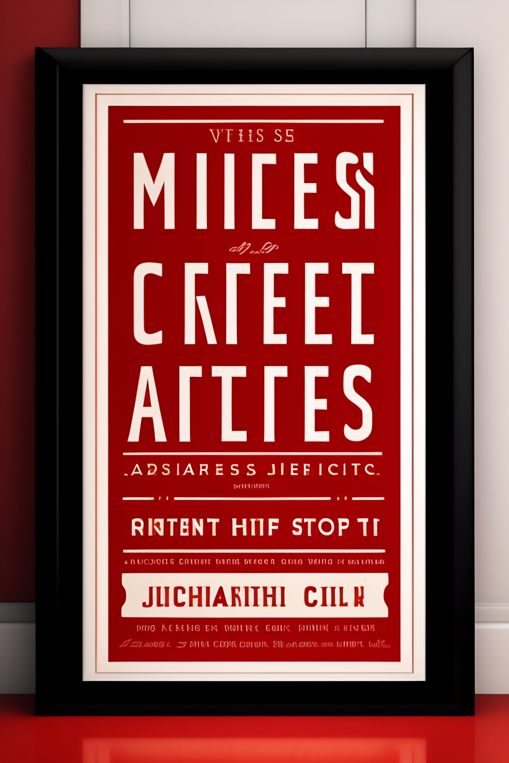 Lexica - An advertising poster of the Michaels arts and crafts store ...