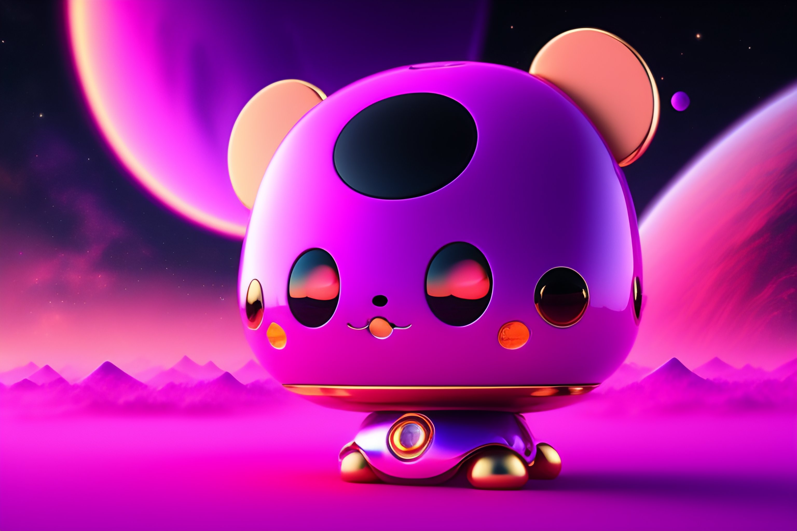 Lexica - Space, singularity, many pink color, many purple color ...