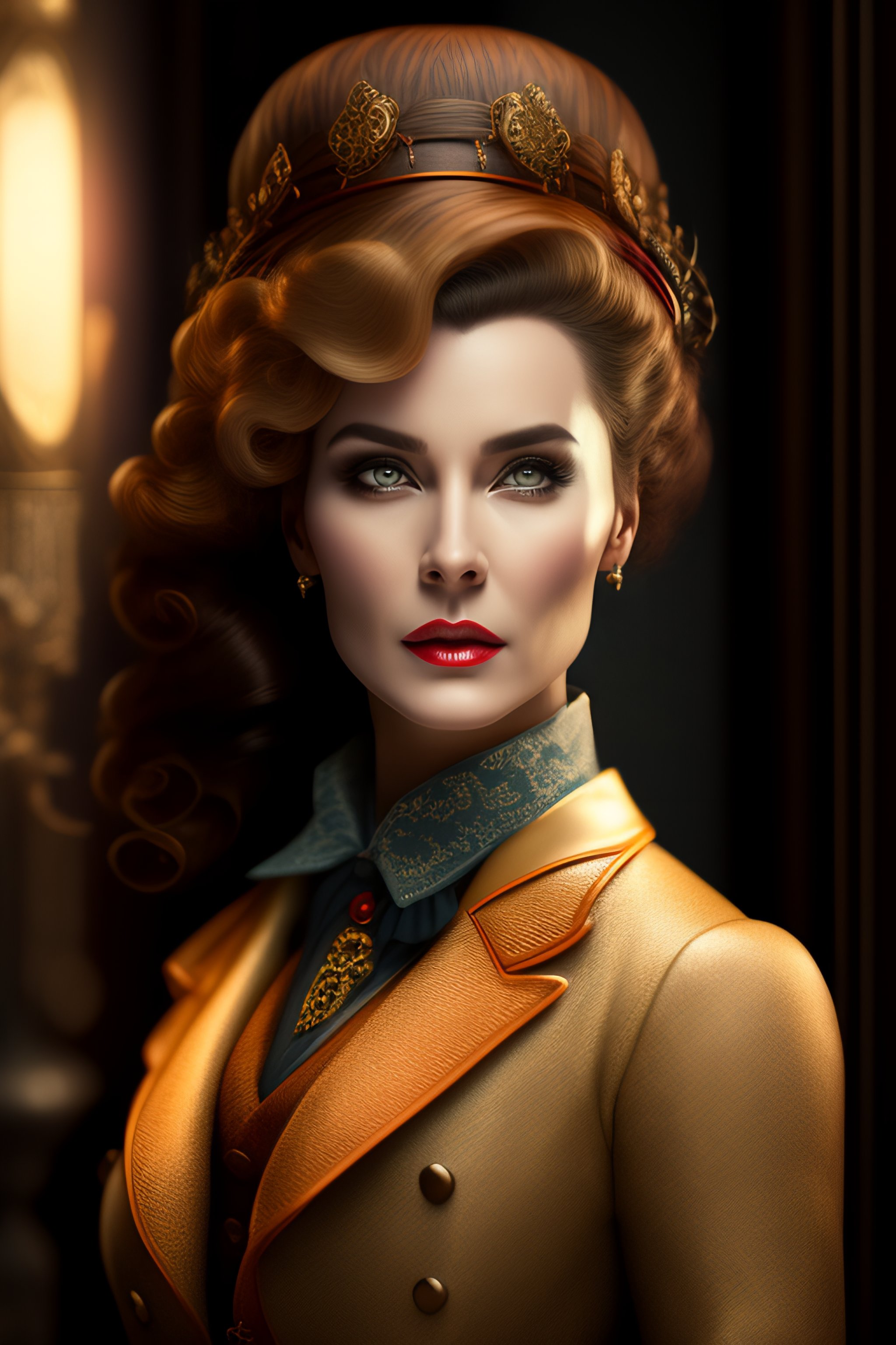 Lexica - Dynamic photography of a crazy female Sherlock Holmes in ...