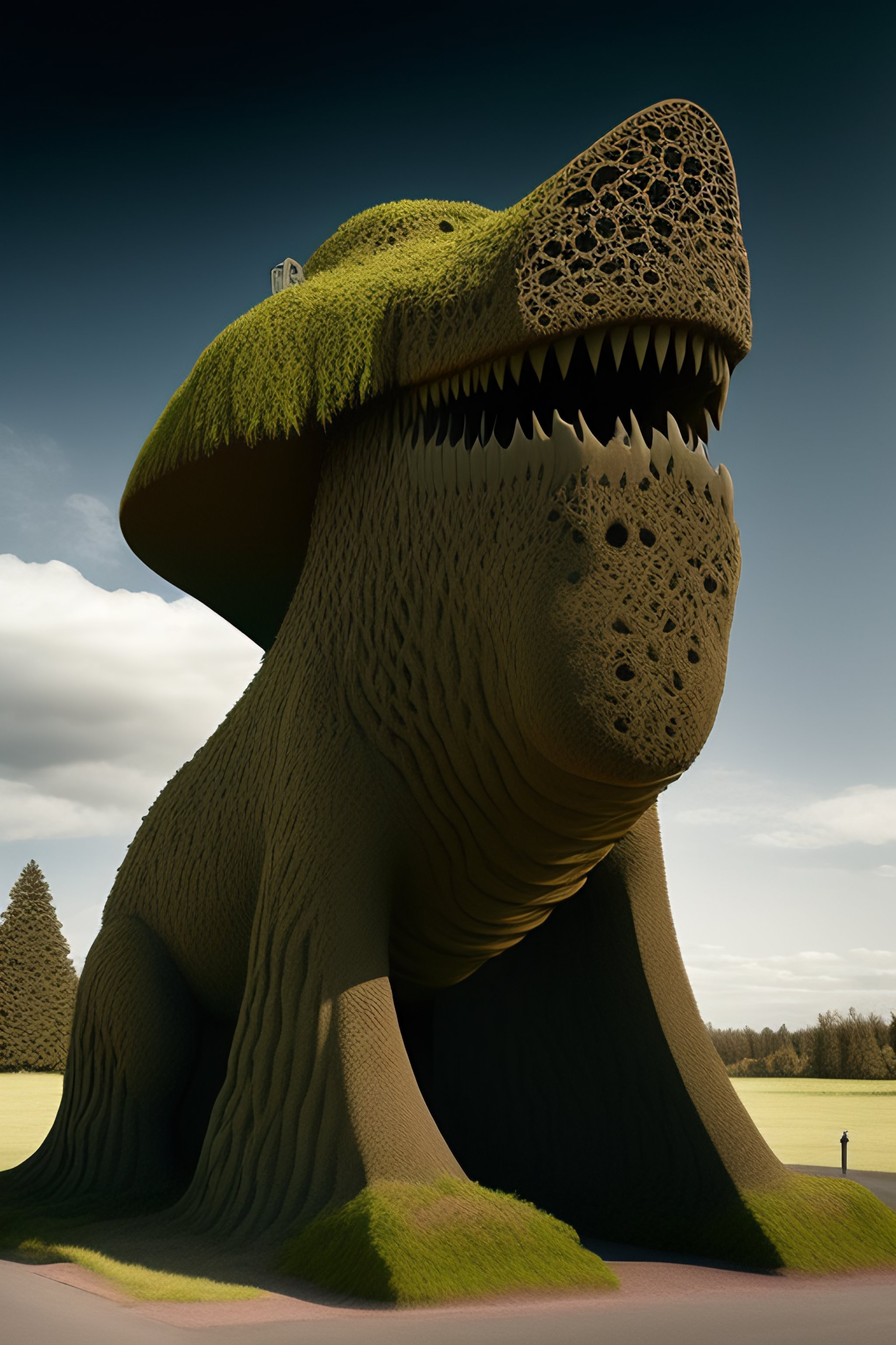 Lexica - Scary monster 3d small Statue design by Mattias Adolfsson ...