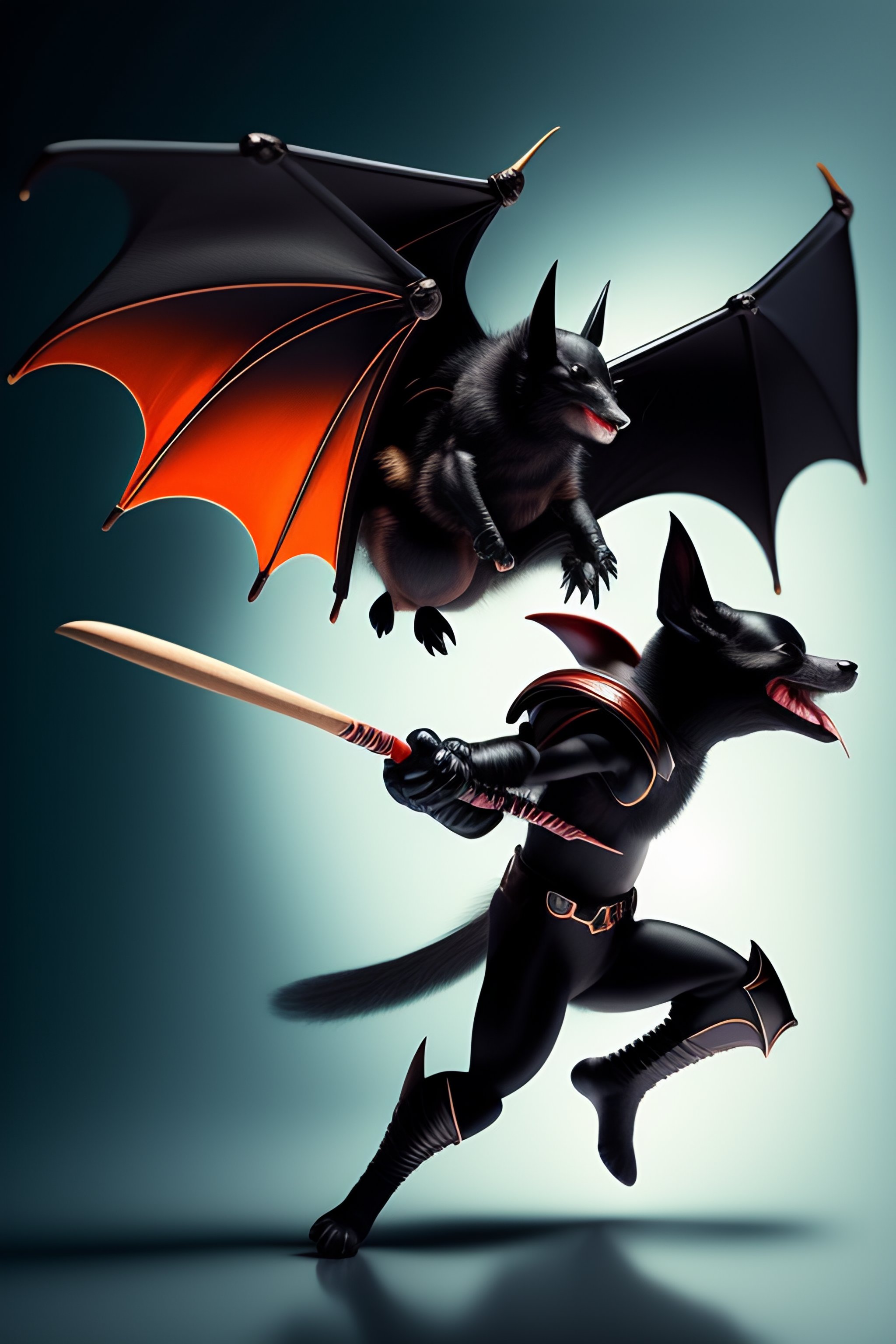 Lexica - Attacking bat with claws