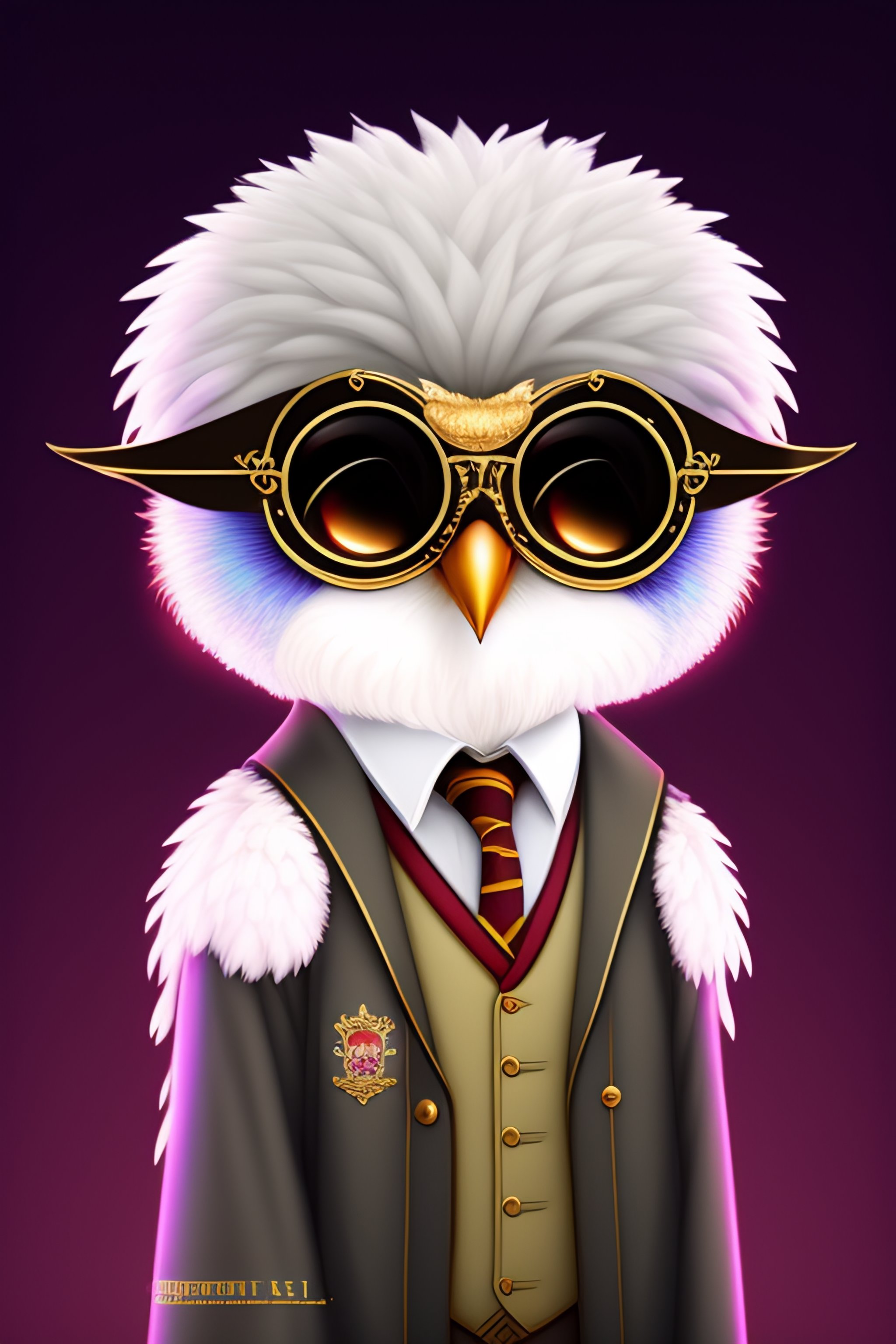 Lexica - Harry potter owl hedwiga anime style