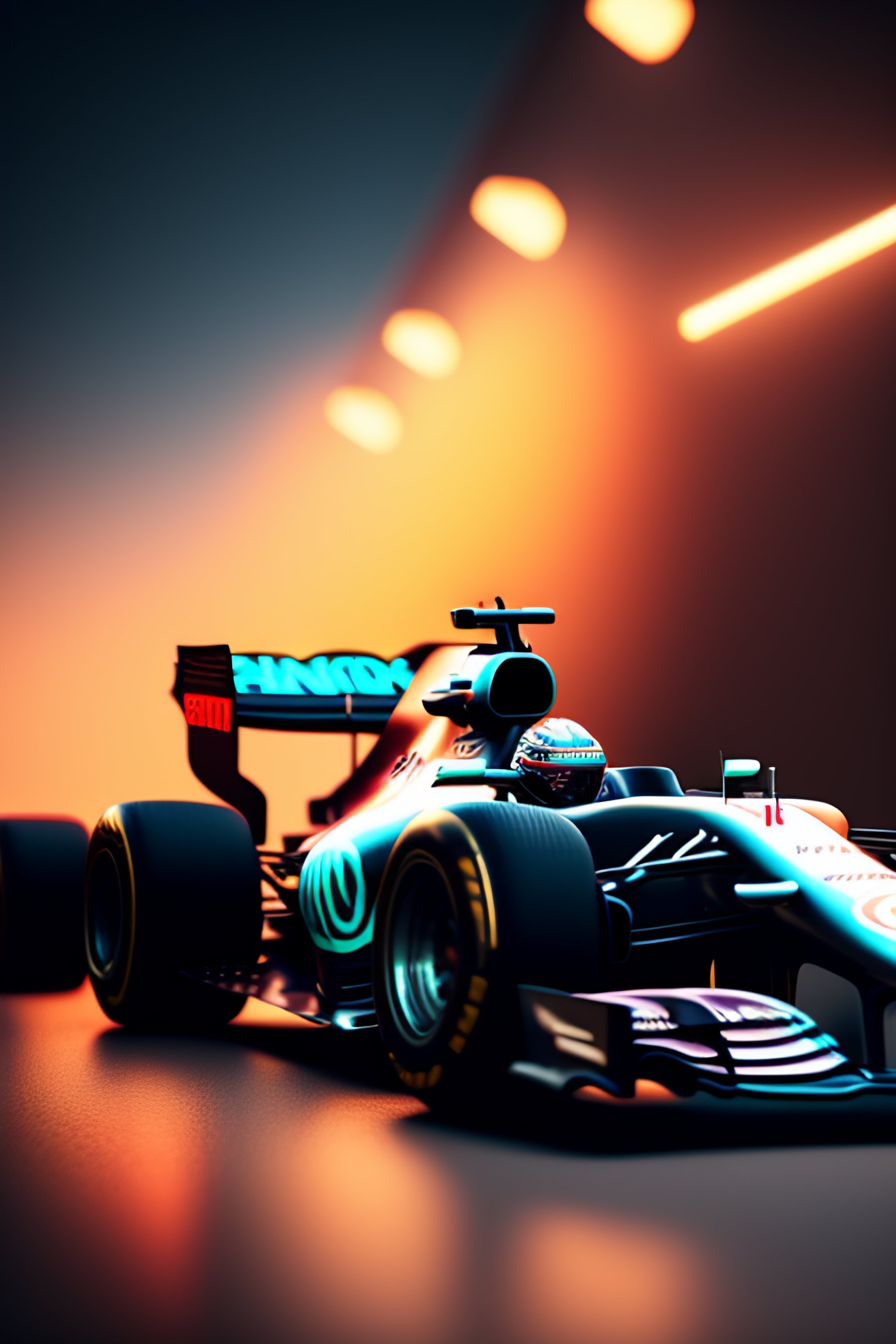Lexica - Lewis hamilton, highly detailed, unreal engine 5, extremely ...