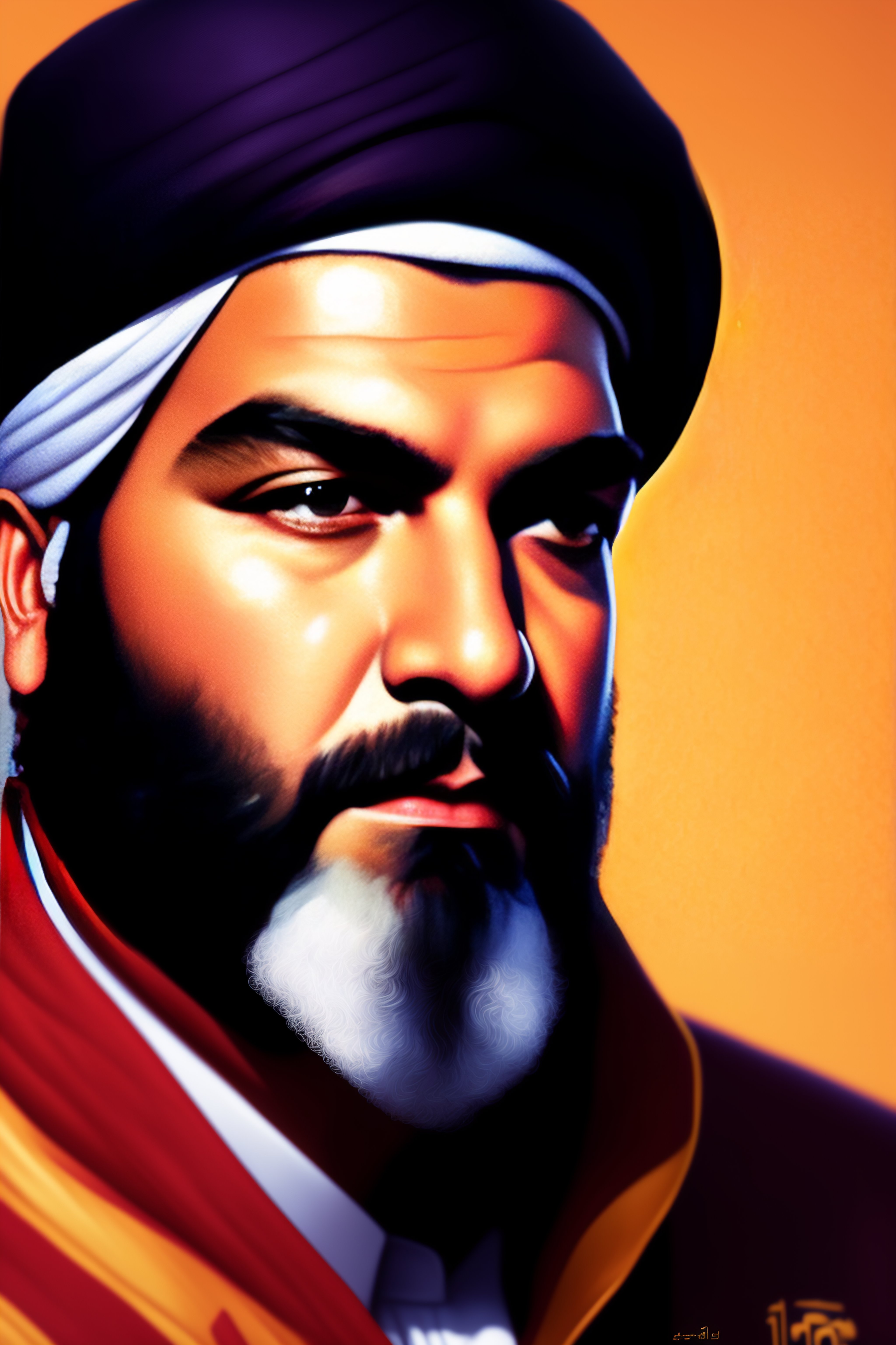 Lexica - Potrait of hassan nasrallah , sharp high detail, artstation
